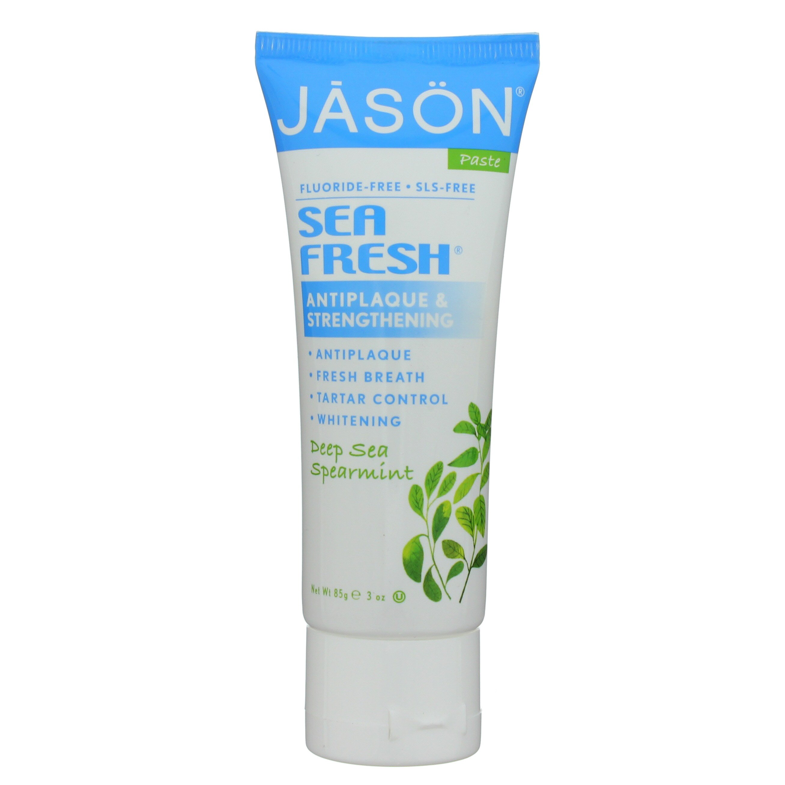 Jason Sea Fresh Strengthening Toothpaste Deep Sea Spearmint - Shop Oral ...