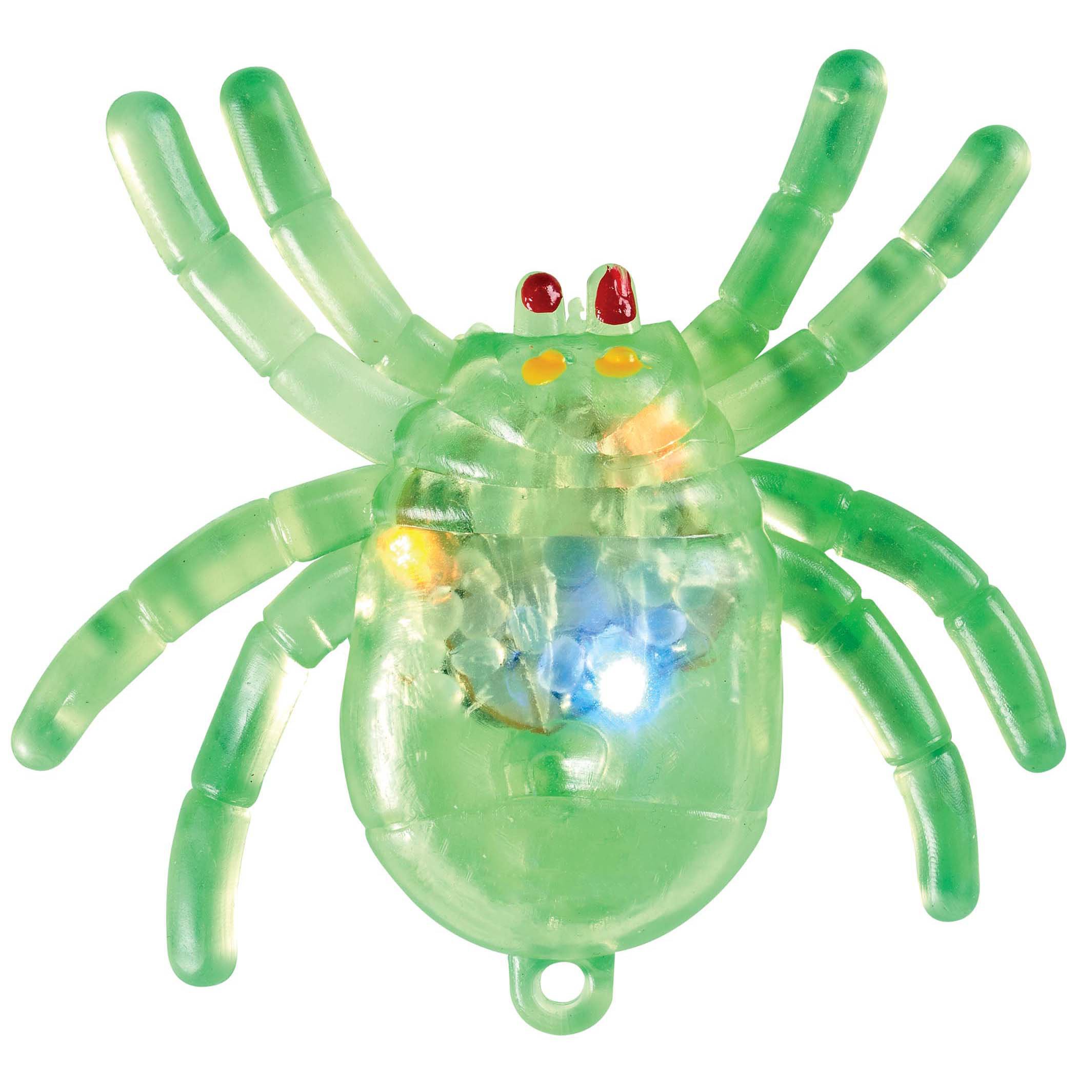Fun Express Vinyl Squishy Flashing Spiders - Shop Favors at H-E-B