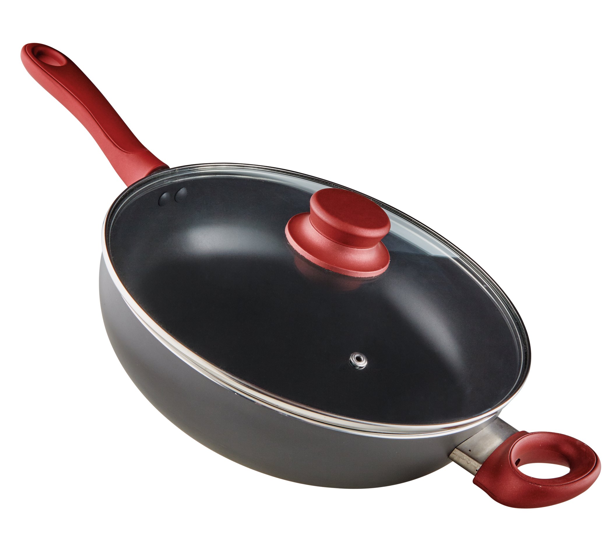 Cook Prep Eat 4 QT Jumbo Cooker with Red Handles - Shop Stock Pots ...