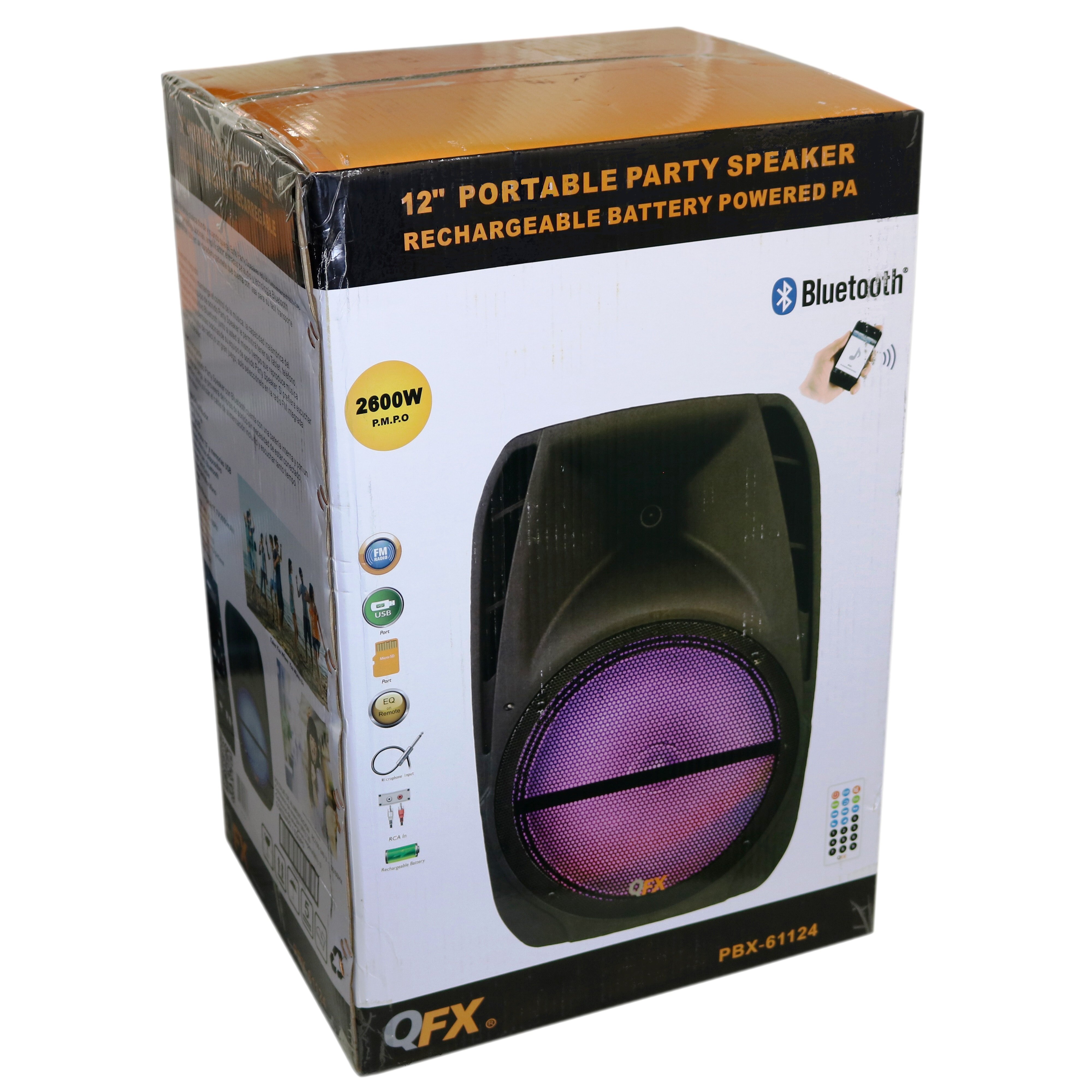 QFX Portable Party Speaker - Shop Electronics at H-E-B
