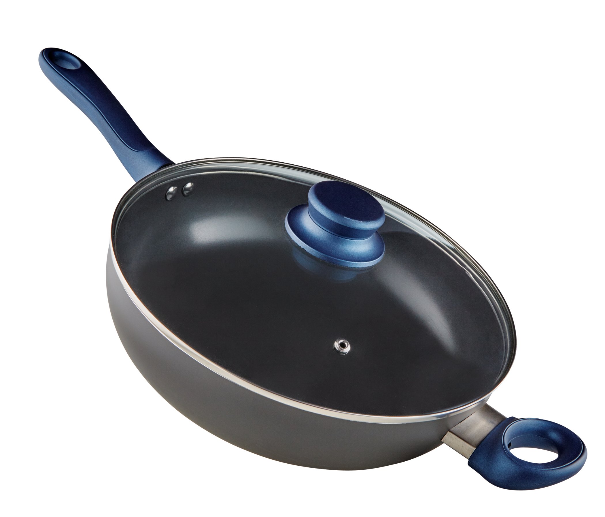 Cook Prep Eat 4 QT Jumbo Cooker with Blue Handles - Shop Stock pots ...