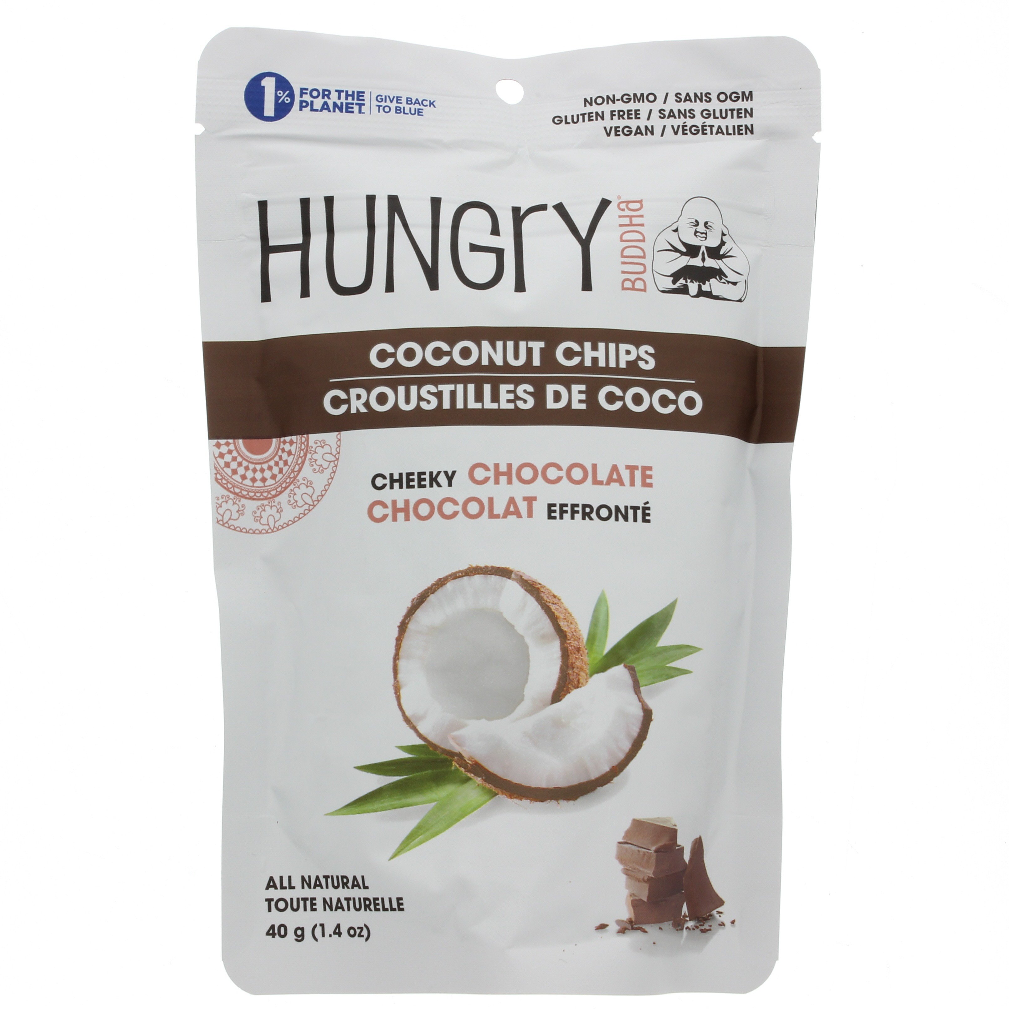 Hungry Buddha Cheeky Chocolate Coconut Chips - Shop Snacks & Candy at H-E-B