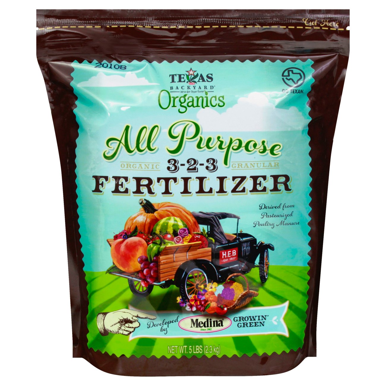H-E-B Texas Back Yard Organic Fertilizer - Shop Fertilizer at H-E-B