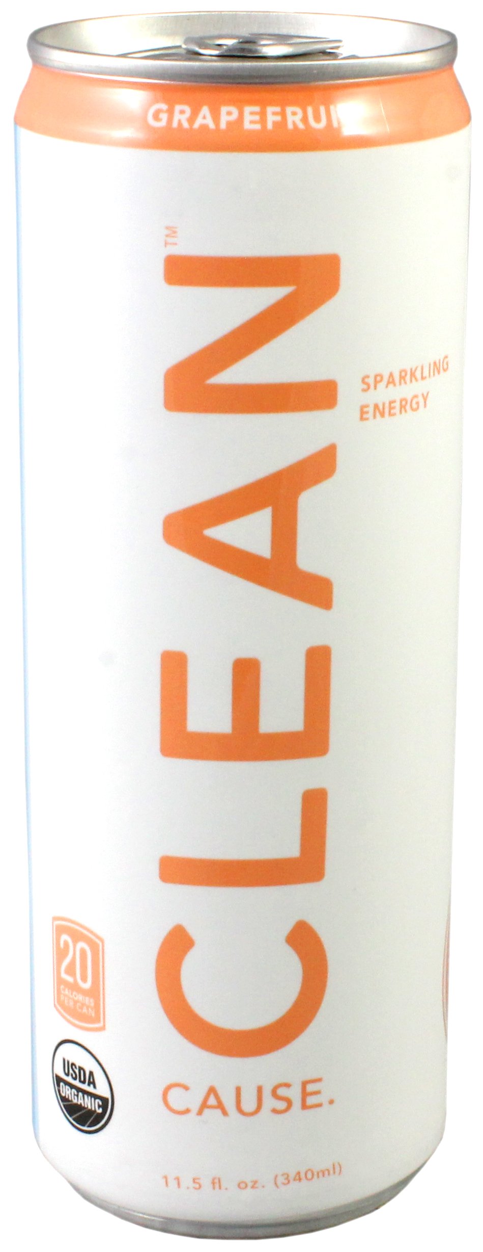 Clean Cause Grapefruit Sparkling Energy Drink - Shop Sports & energy ...