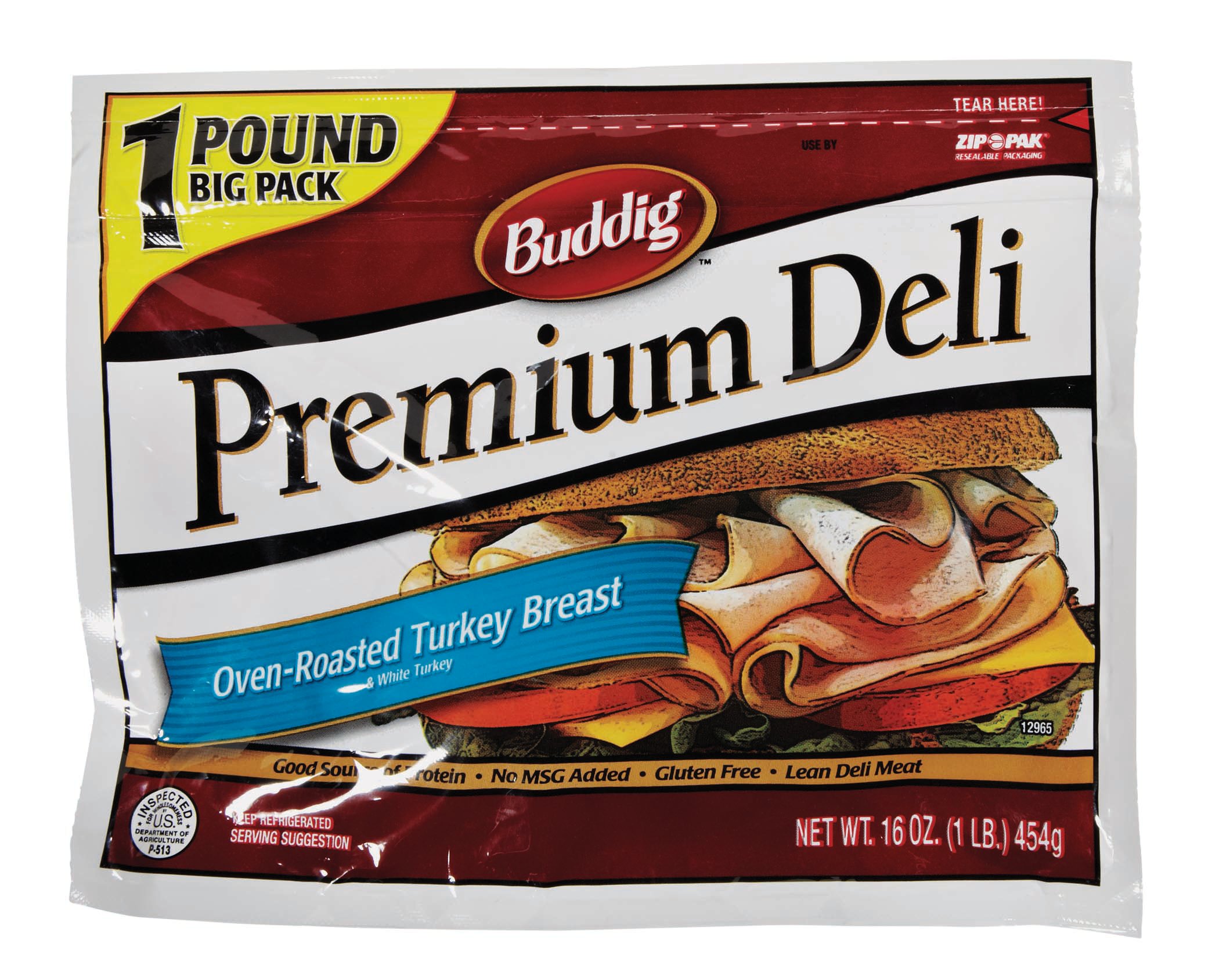 Buddig Premium Deli Oven-Roasted Turkey - Shop Meat at H-E-B