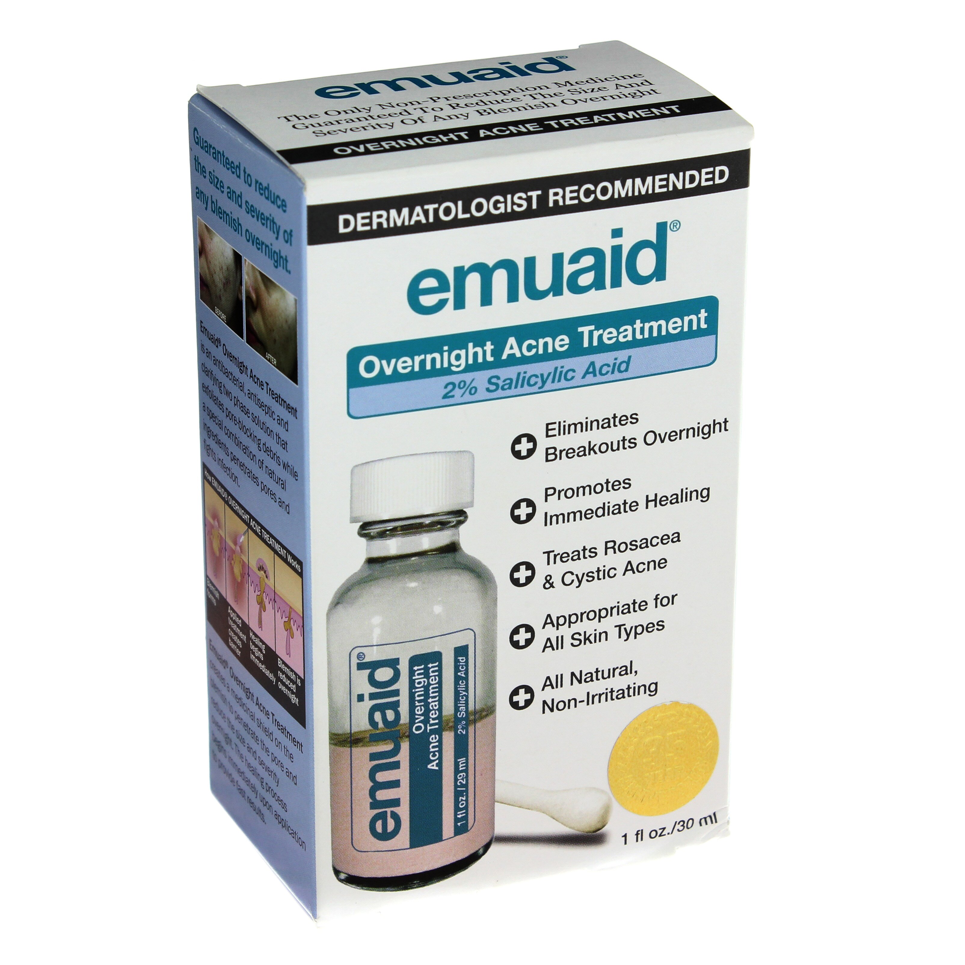 Emuaid Overnight Acne Treatment - Shop Facial masks & treatments at H-E-B