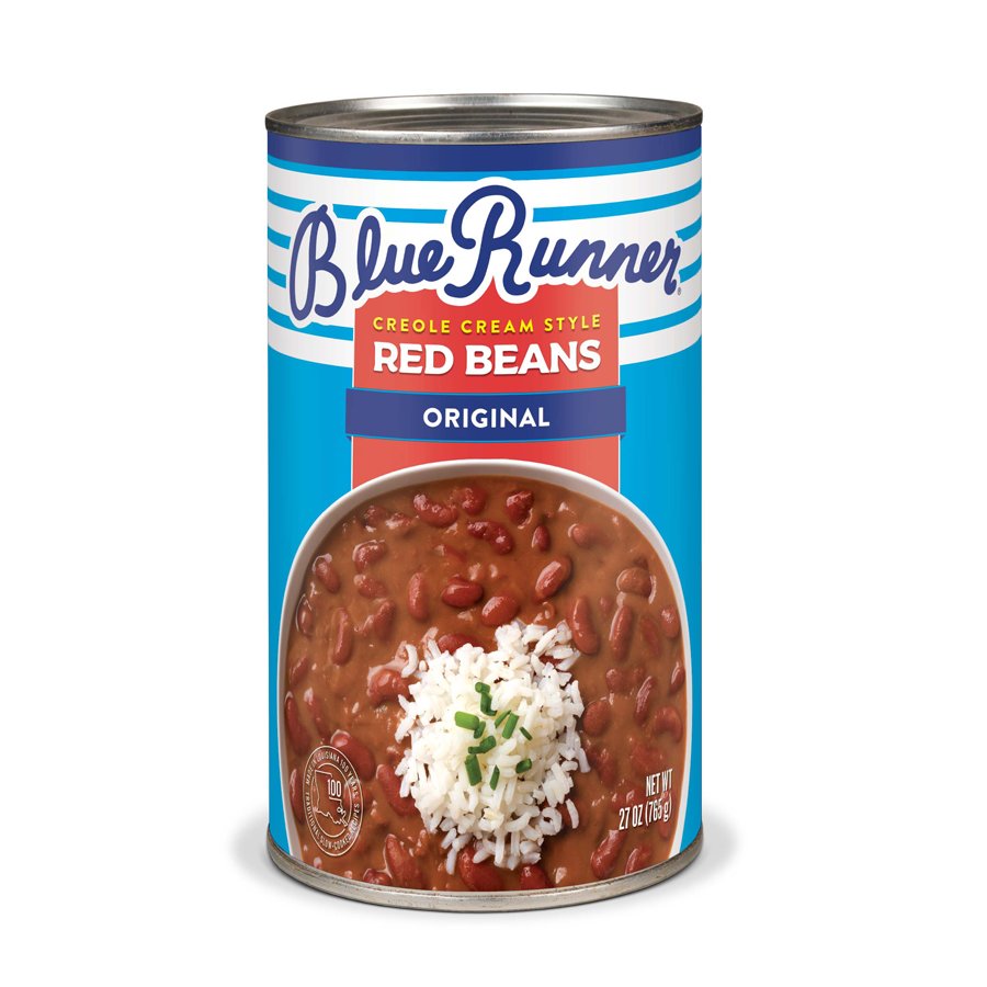 Blue Runner Creole Cream Style Red Beans Original - Shop Beans ...