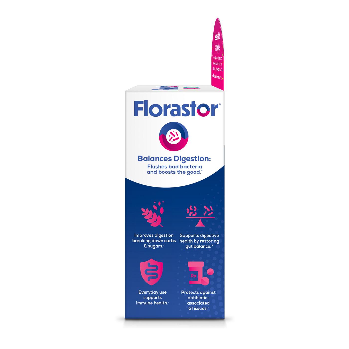 Florastor Kids Daily Probiotic Supplement Powder for Digestive Health ...