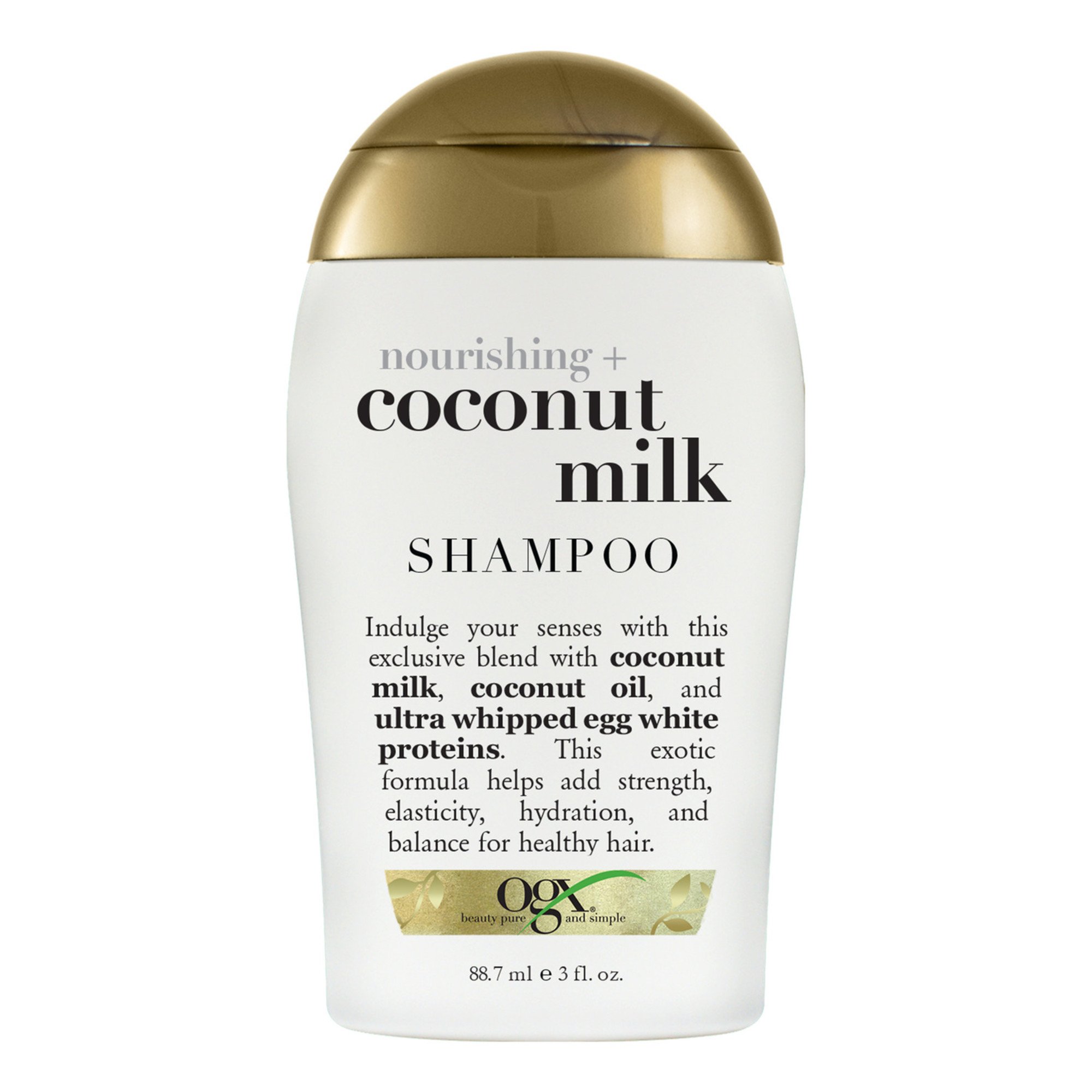 OGX Nourishing Coconut Milk Shampoo Travel Size - Shop Shampoo ...
