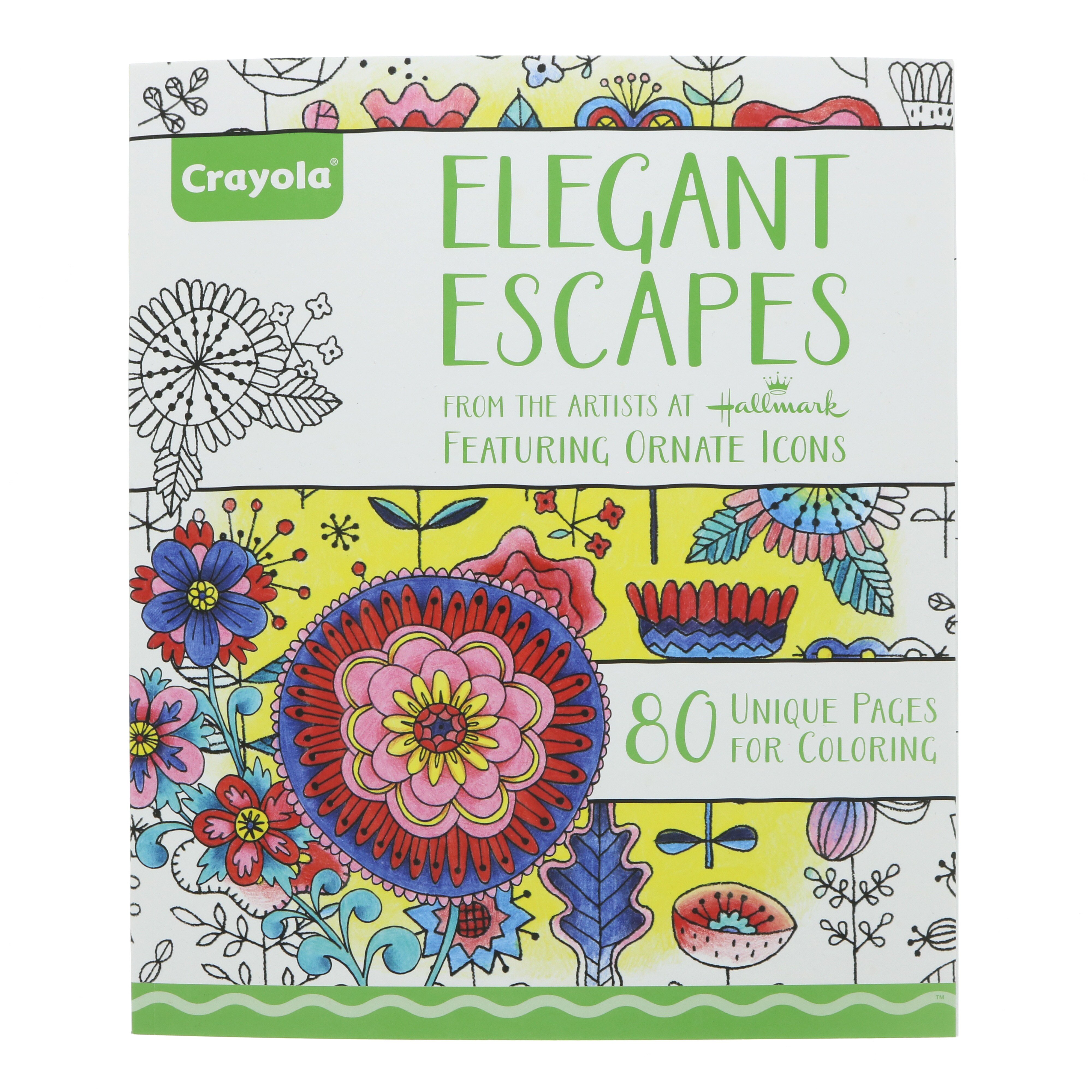 Crayola Elegant Escapes Coloring Book - Shop Books & coloring at H-E-B