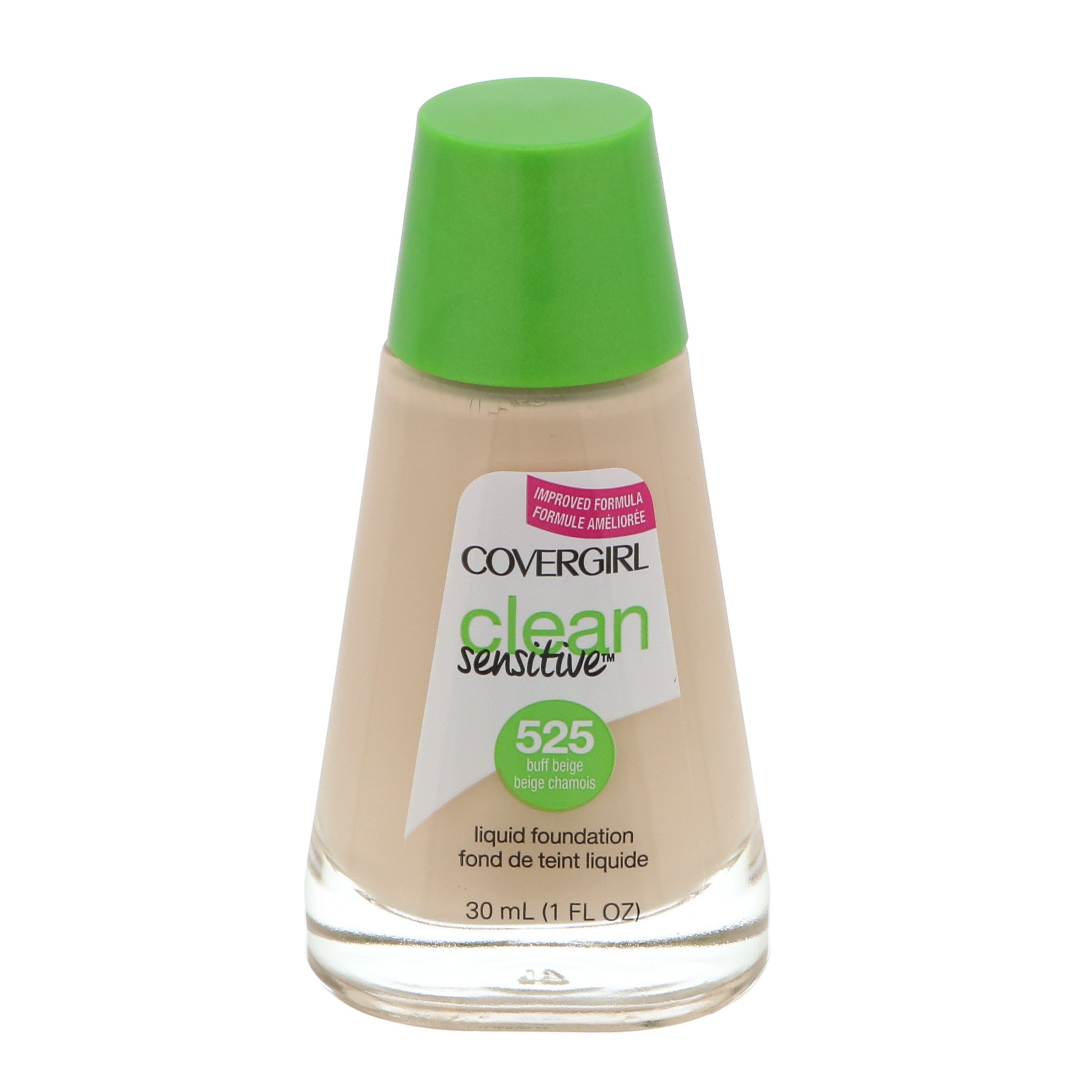 CoverGirl Clean Sensitive Skin Foundation Buff Beige 525 - Shop Face at ...