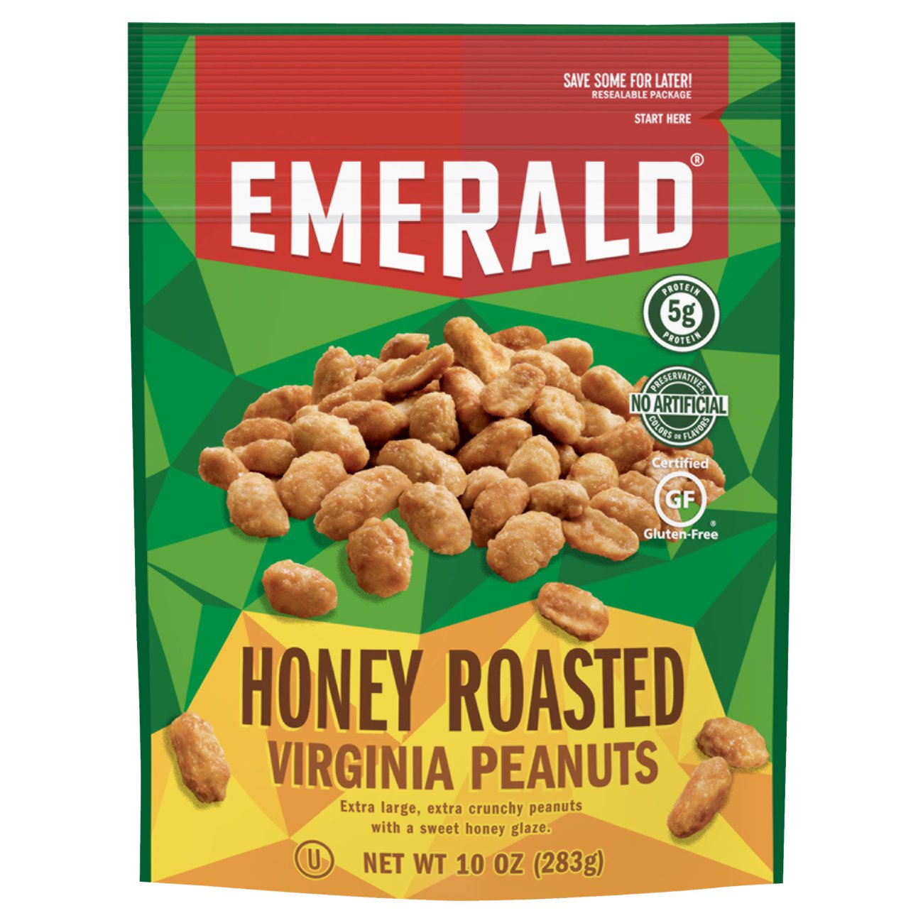 Emerald Honey Roasted Virginia Peanuts - Shop Nuts & seeds at H-E-B