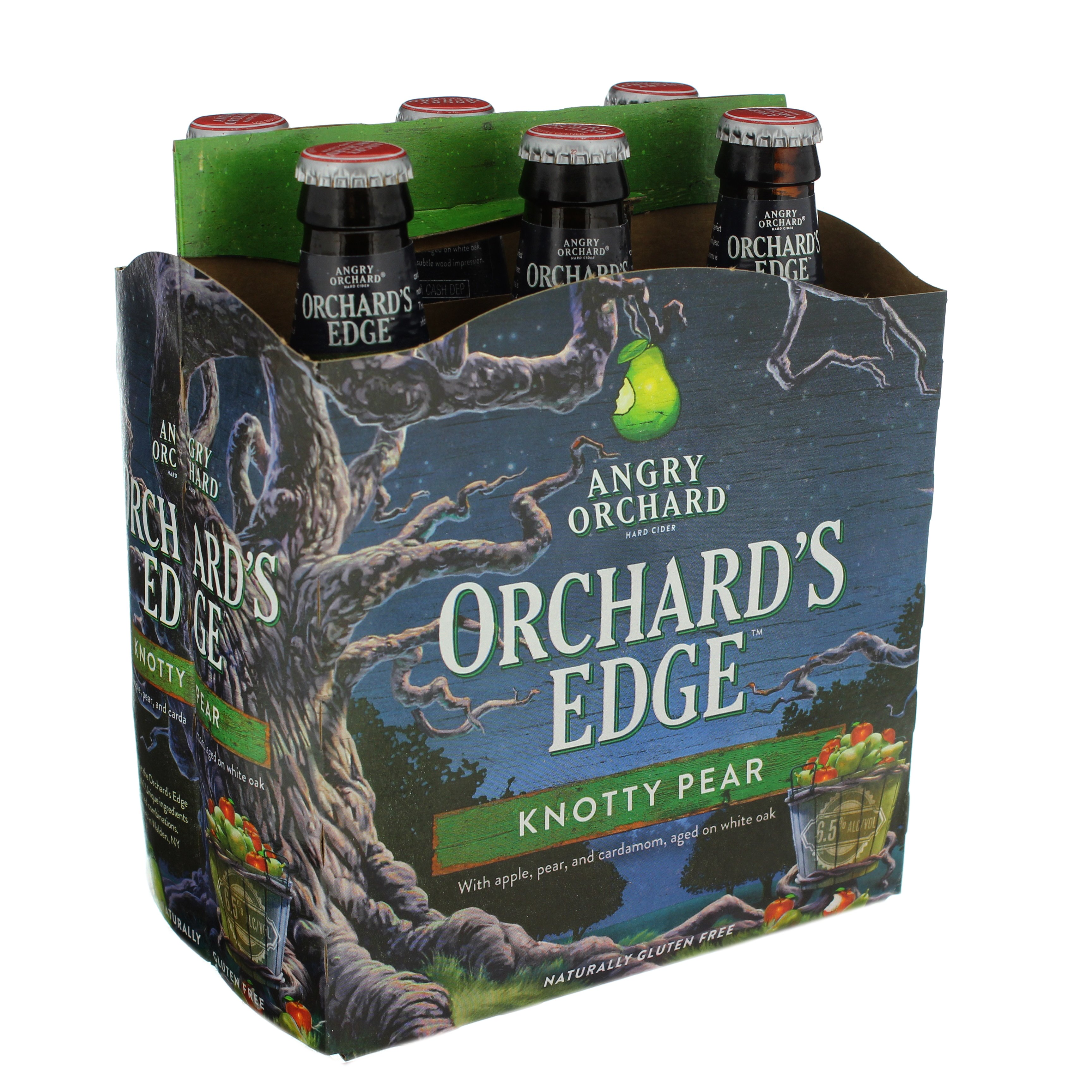 Angry Orchard Edge, Knotty Pear 6 pk - Shop Beer & Wine at H-E-B