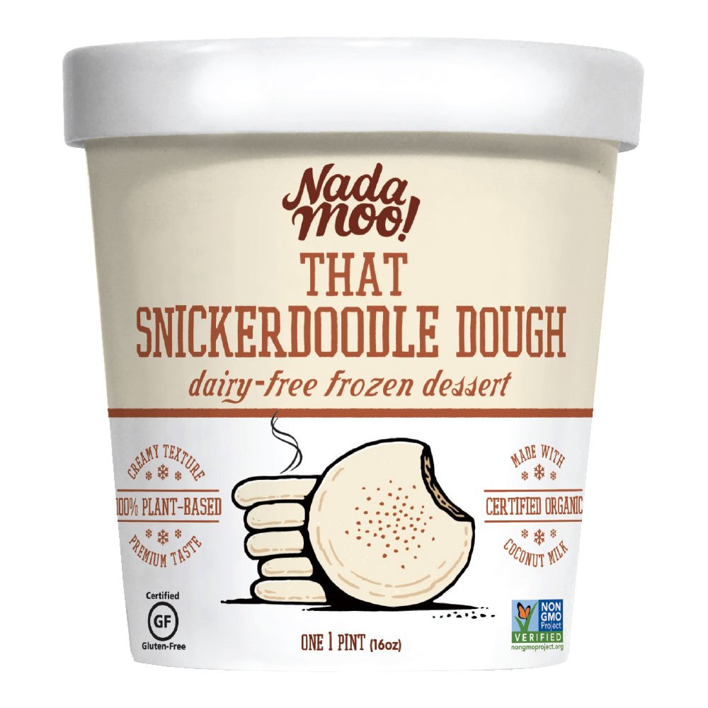 NadaMoo! That Snickerdoodle Dough Dairy-Free Frozen Vegan Dessert ...