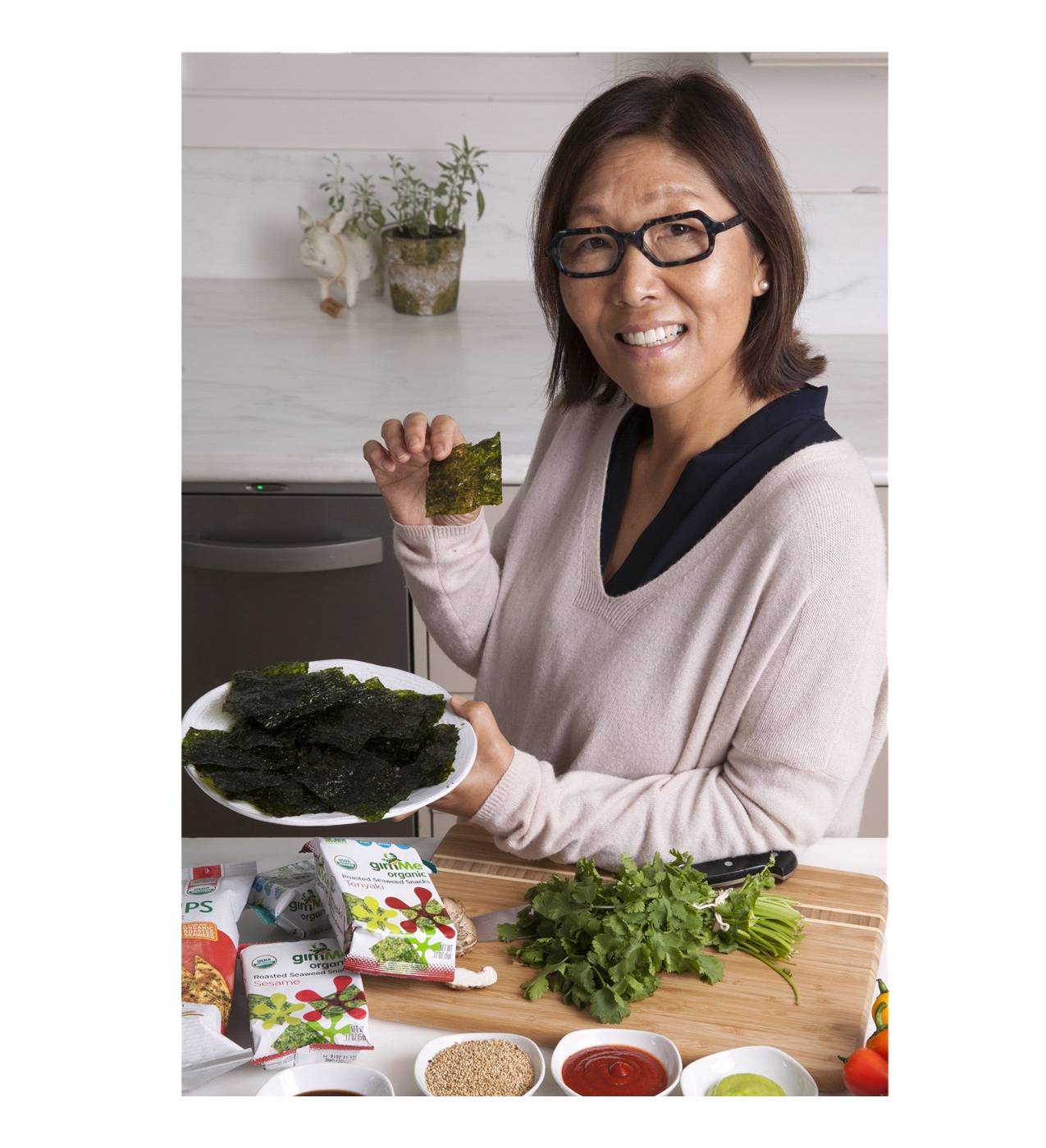 gimme Roasted Seaweed Snacks - Sea Salt - Shop Chips at H-E-B