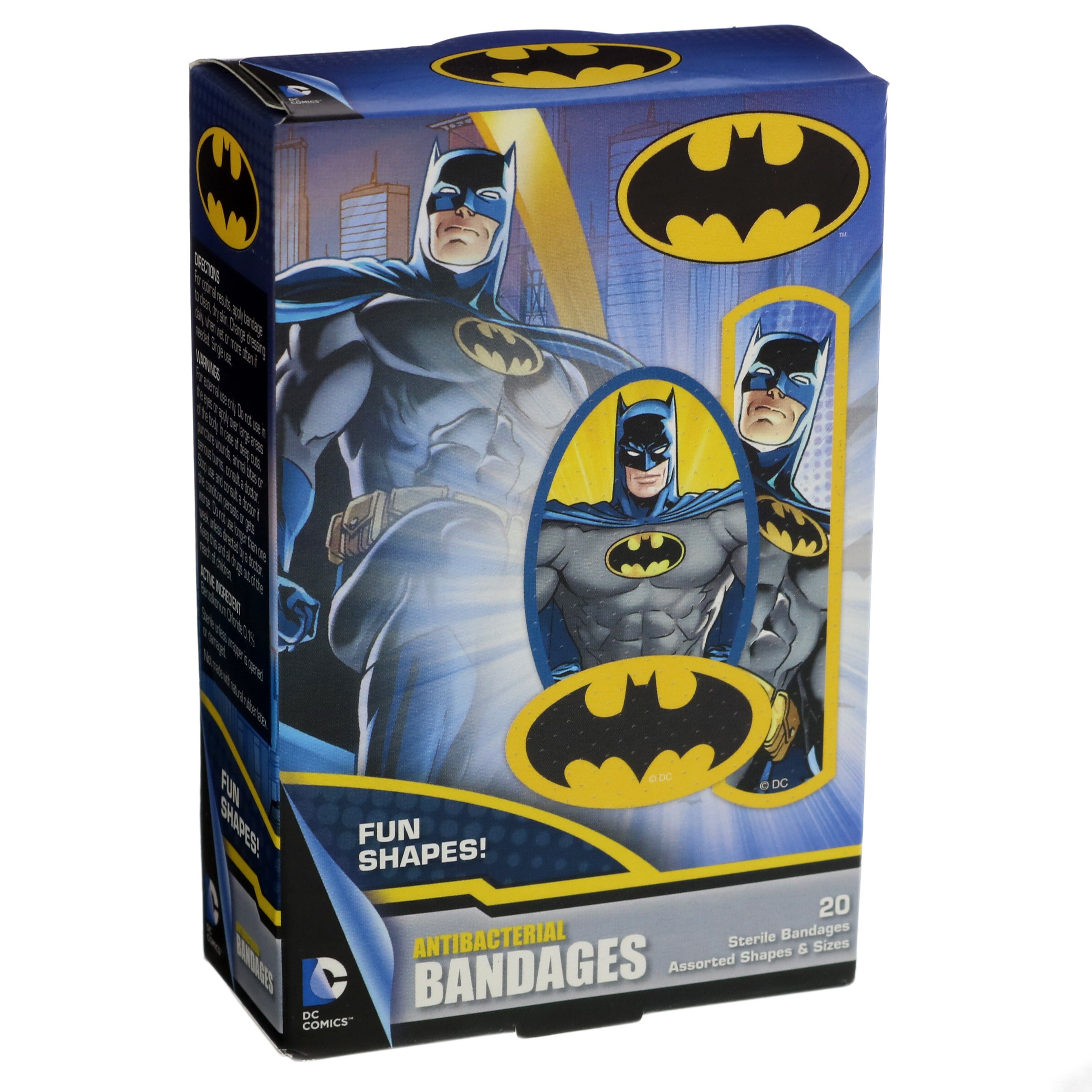 DC Comics Batman Antibacterial Bandages - Shop Bandages & gauze at H-E-B