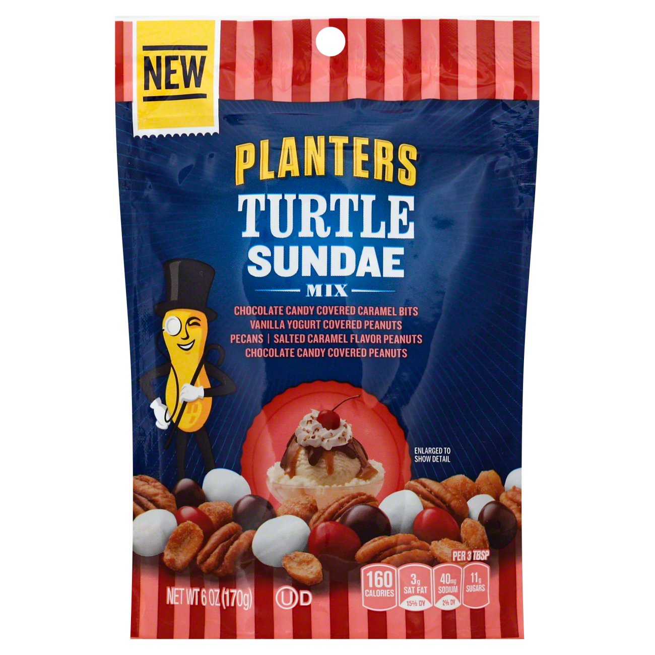 Planters Turtle Sundae Mix - Shop Trail Mix at H-E-B