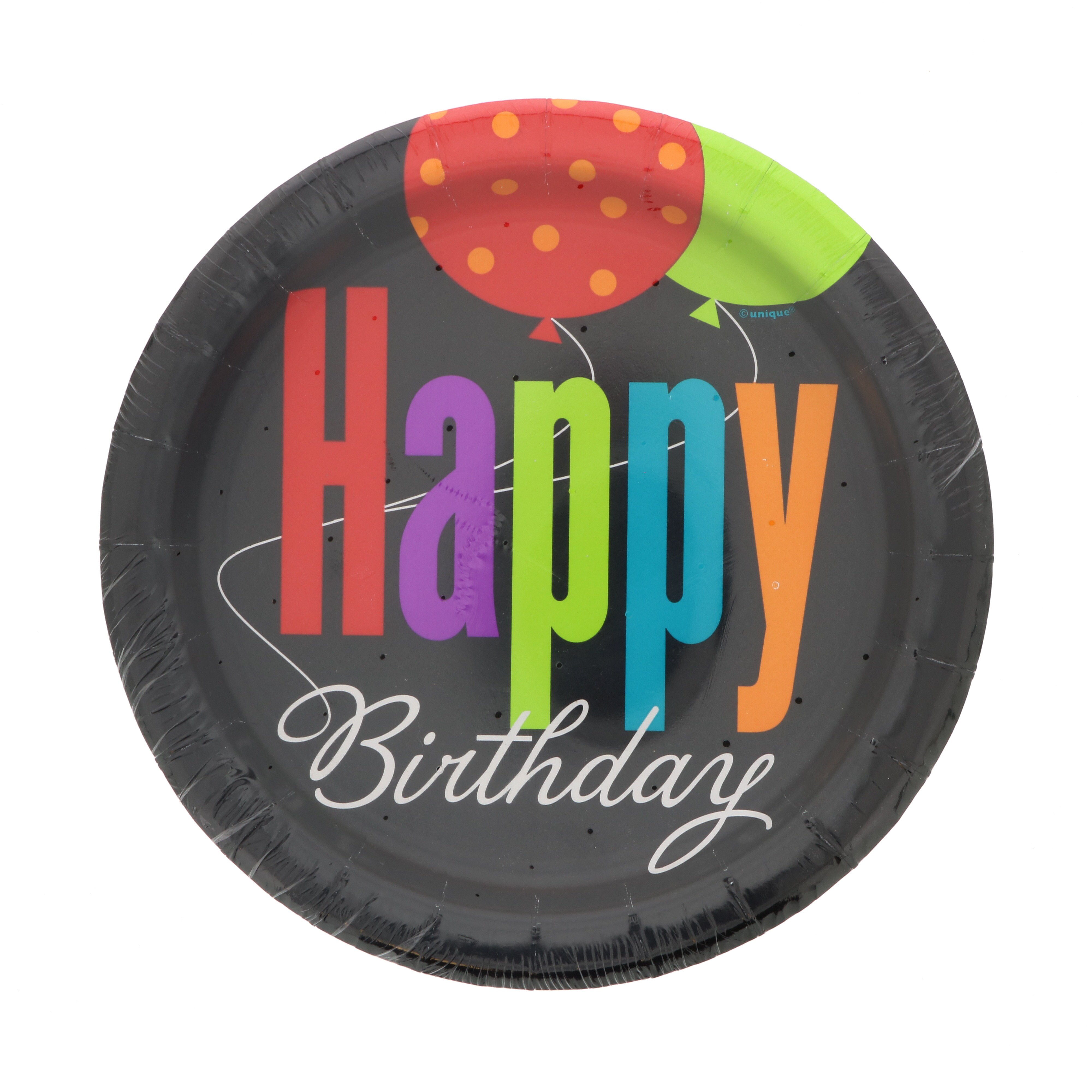 Unique Birthday Cheer Plates, Size 7 - Shop Plates & Bowls at H-E-B