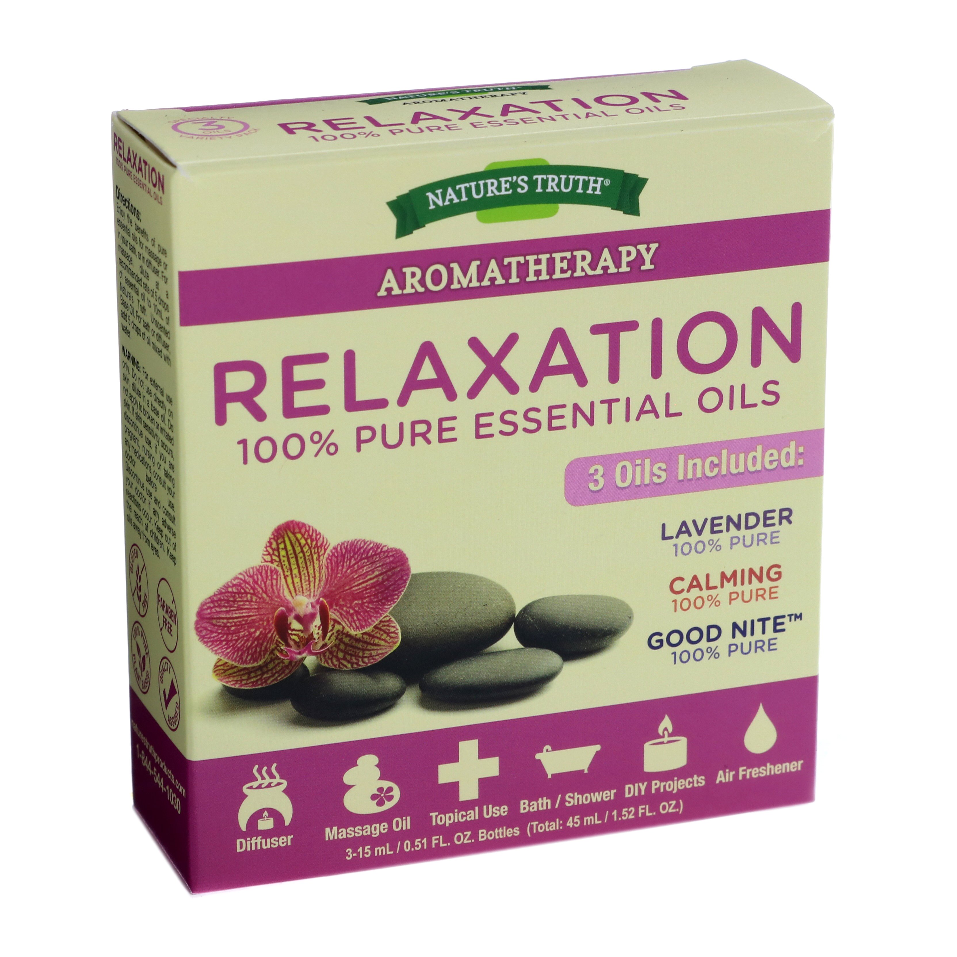 Nature's Truth Relaxing Essential Oil 3 Pack - Shop Essential oils at H-E-B