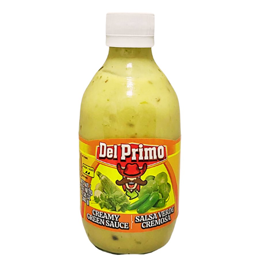 Del Primo Salsa Verde Cremosa (Creamy Green Sauce) - Shop Salsa & Dip ...