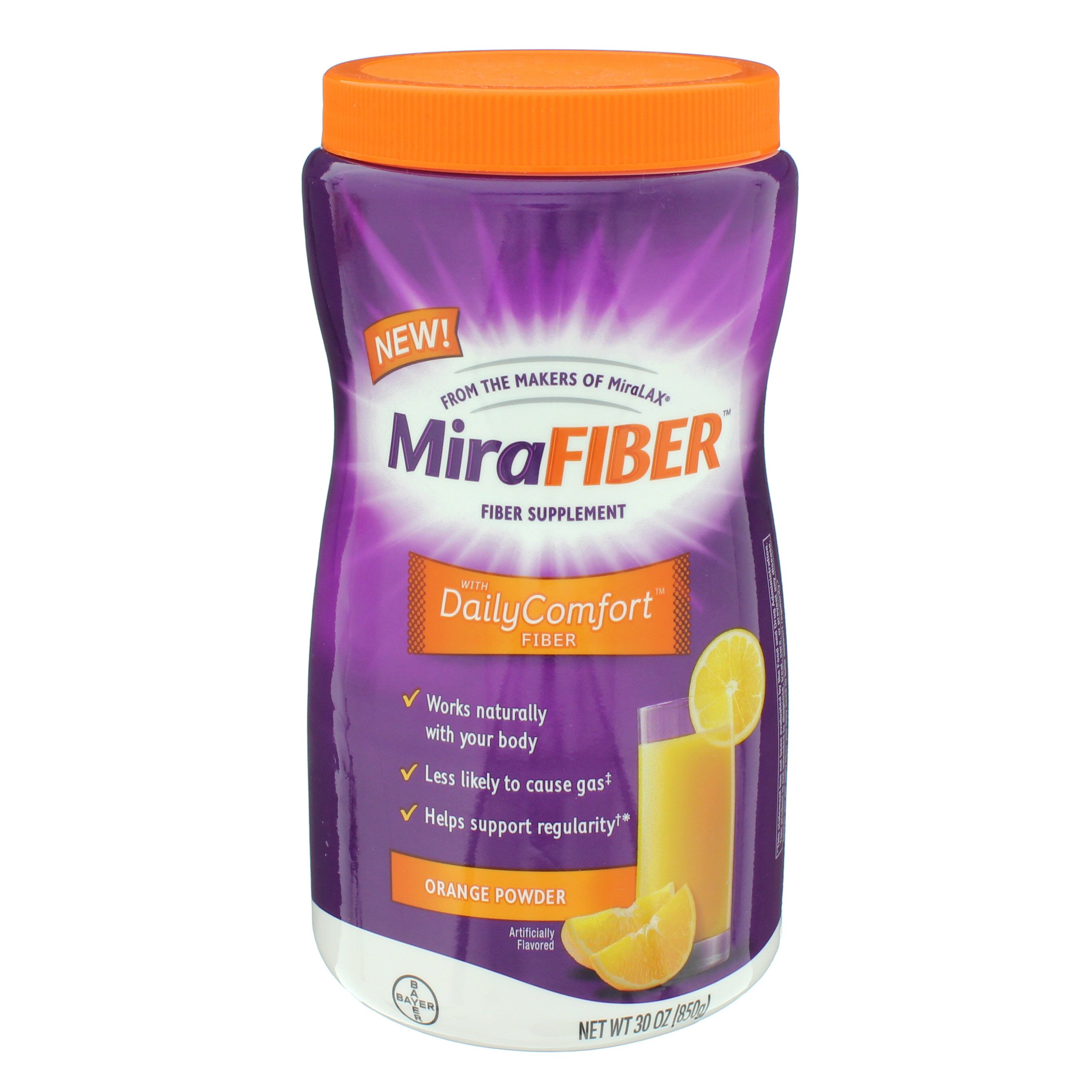 MiraFIBER Orange Powder - Shop Digestion & nausea at H-E-B
