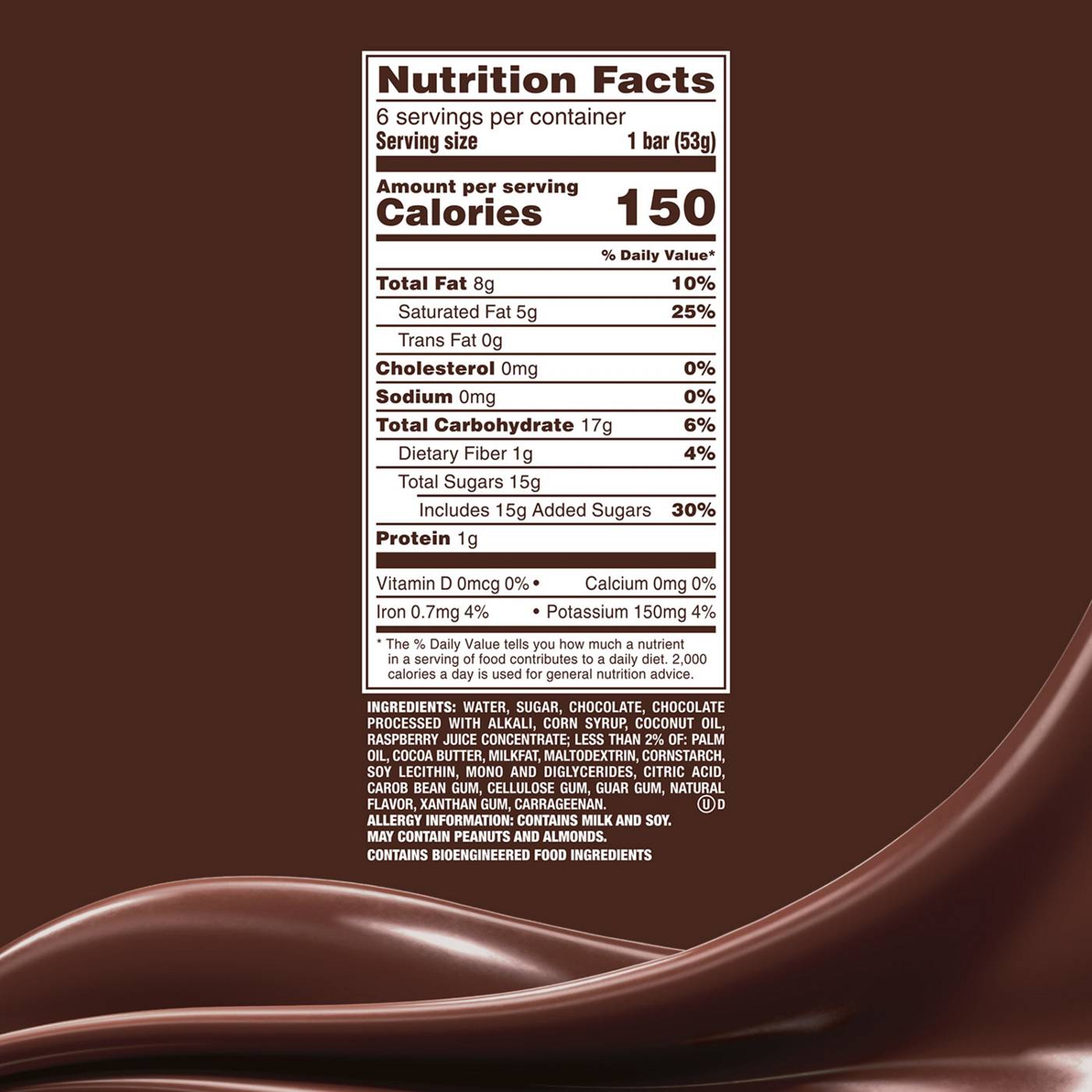 Dove Dark Chocolate Raspberry Sorbet Bars - Shop Bars & pops at H-E-B