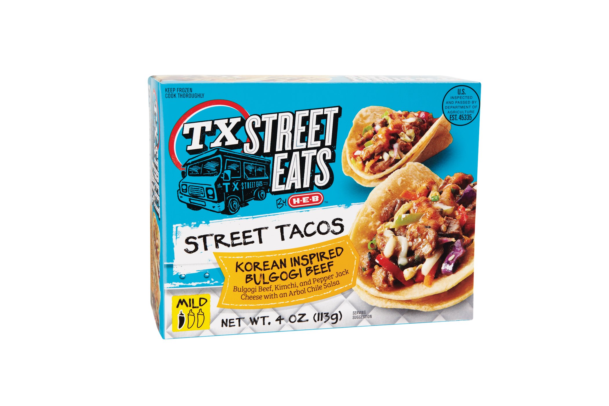 H-E-B TX Street Eats, Street Tacos Korean BBQ - Shop Entrees & Sides at ...
