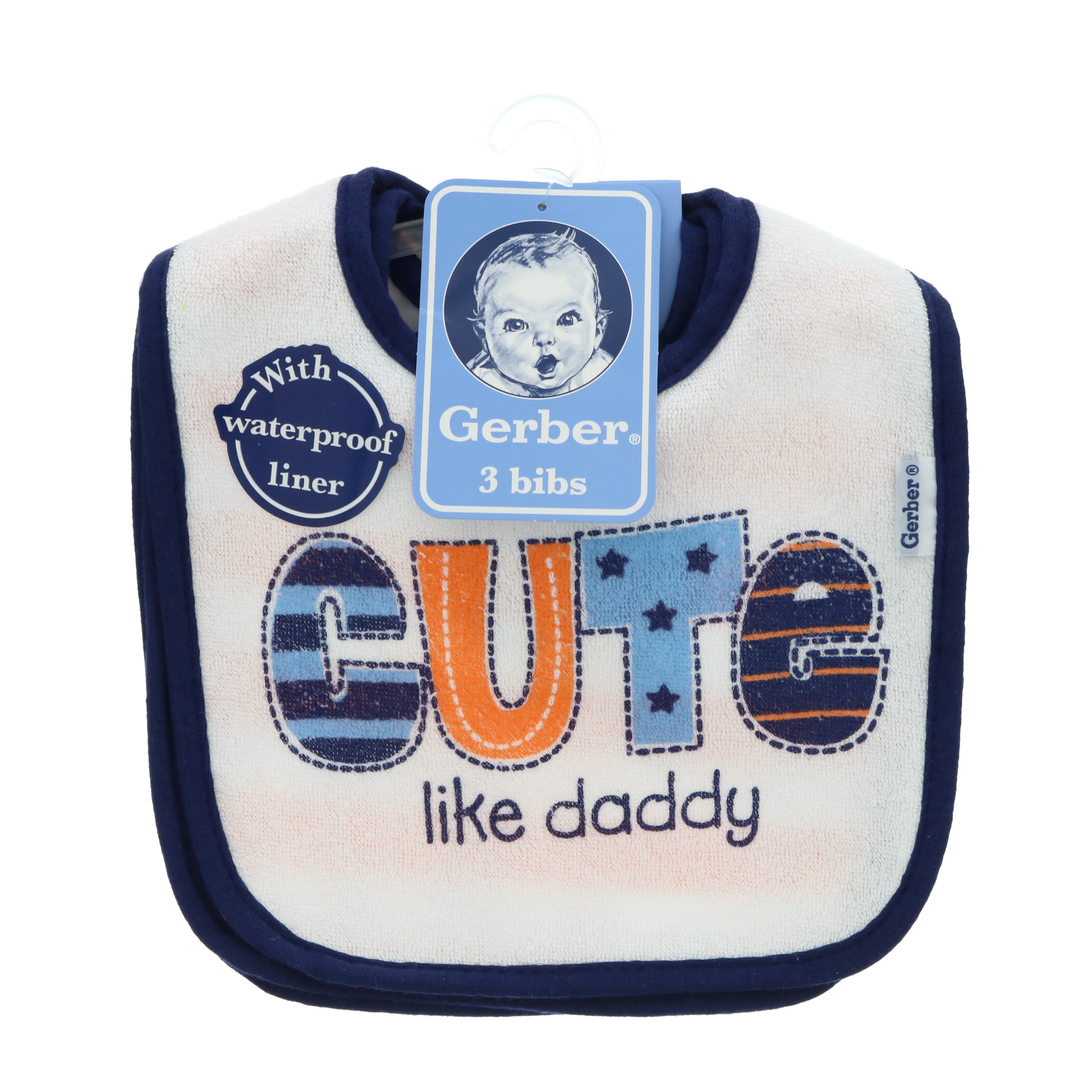 Gerber Baby Boy's Bibs, 3 PK - Shop at H-E-B