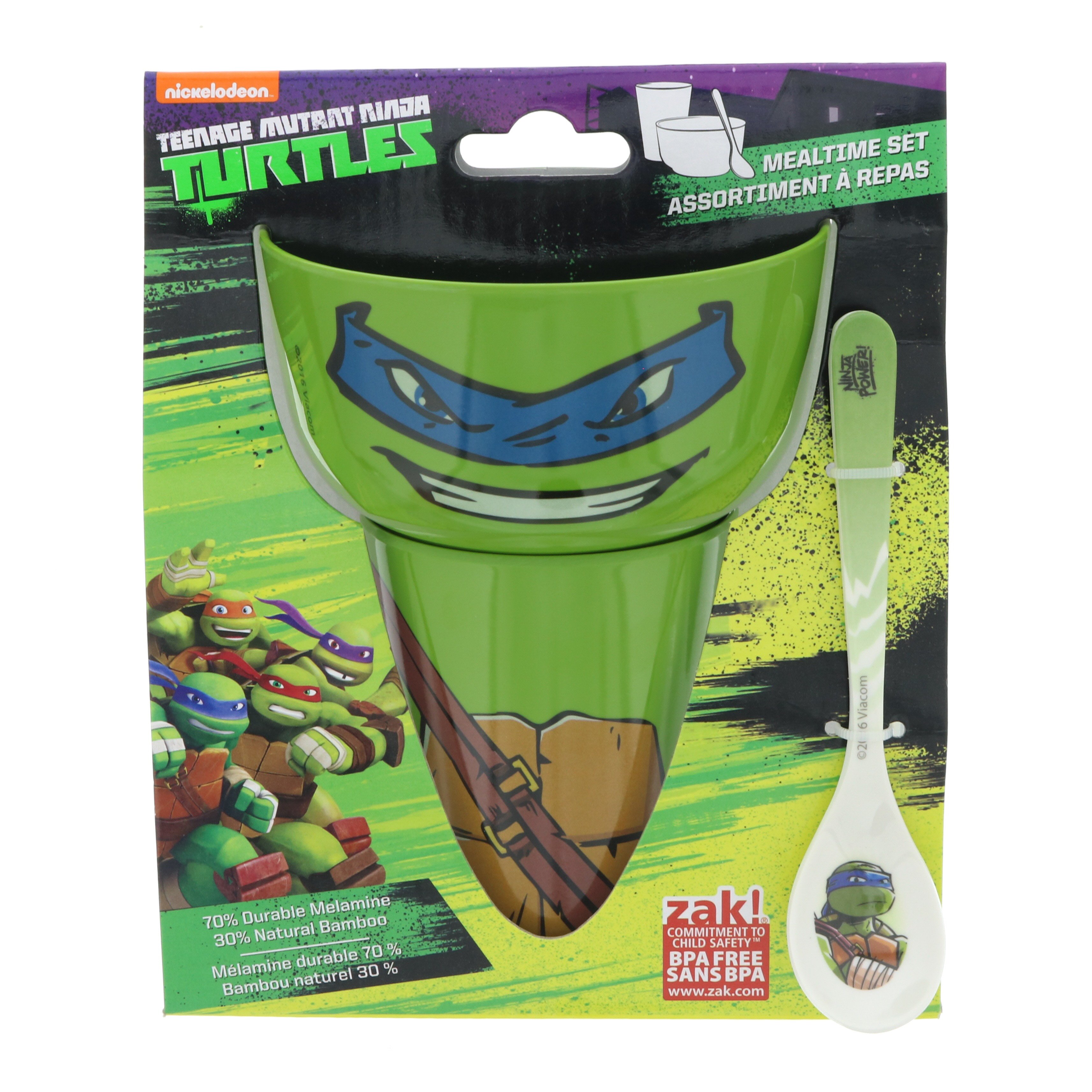 Zak Designs Teenage Mutant Ninja Turtles Breakfast Set - Shop Kitchen ...