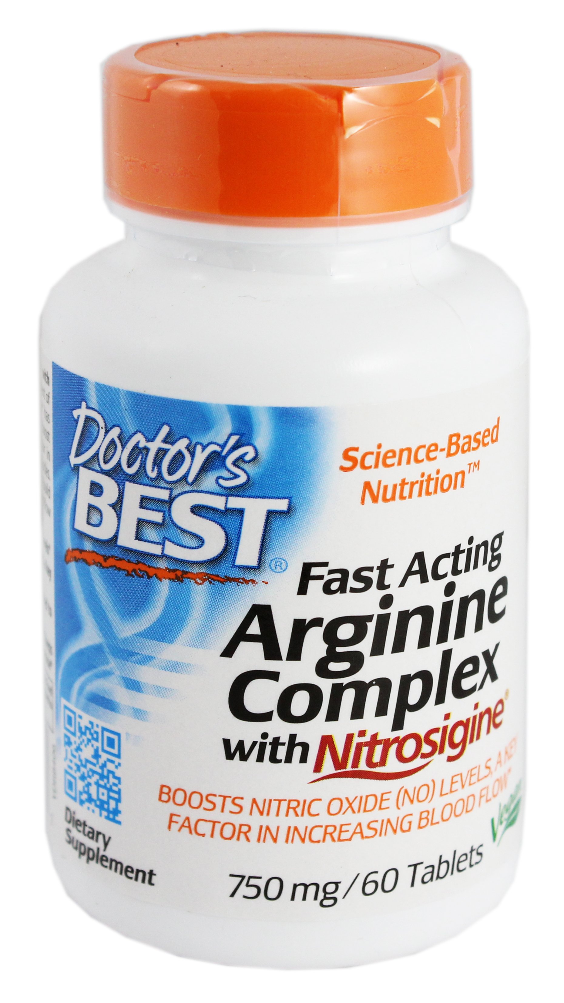 Doctors Best Fast Acting Arginine Complex with Nitrosigine, 60 ct ...
