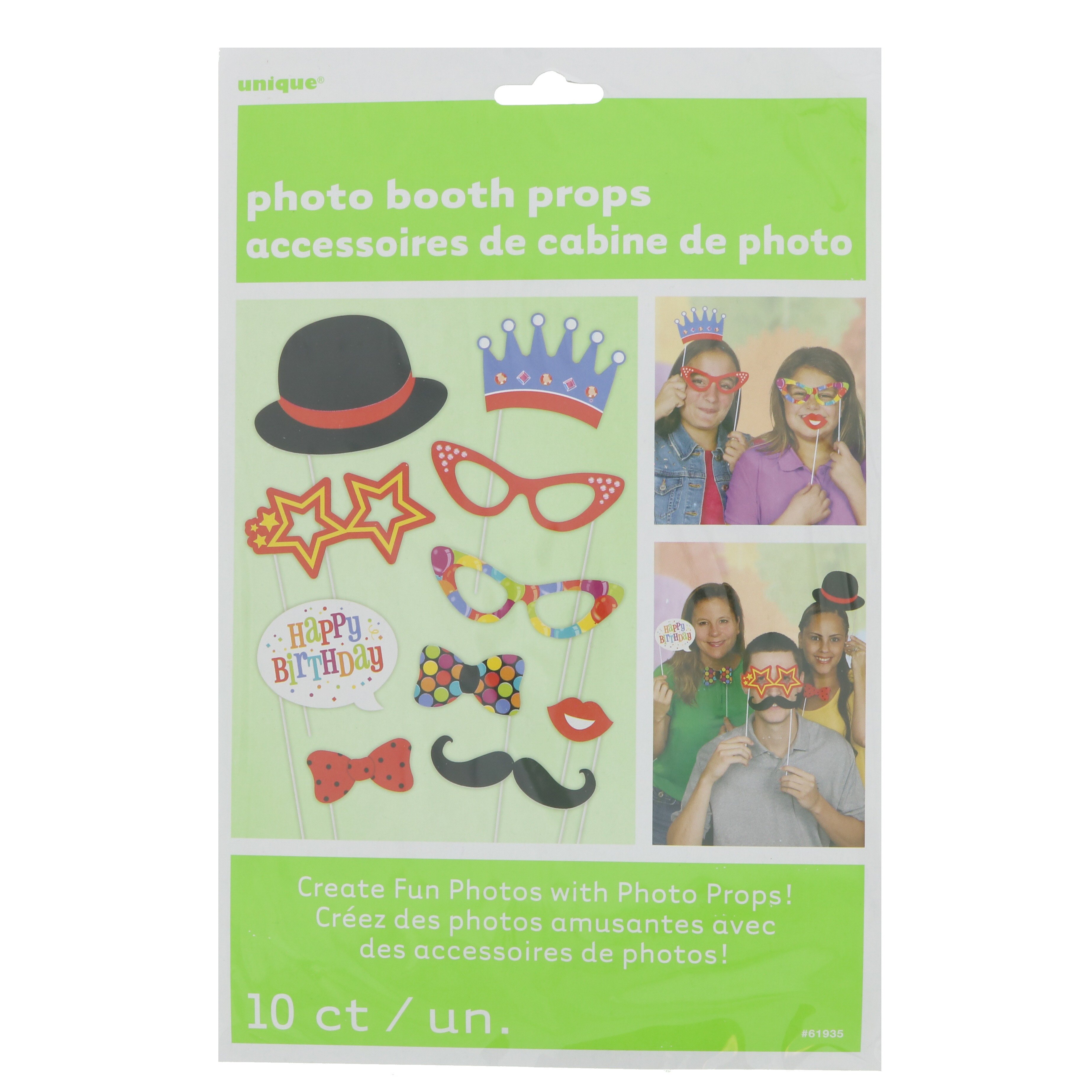 Unique Photo Props Confetti Birthday - Shop Party Decor at H-E-B
