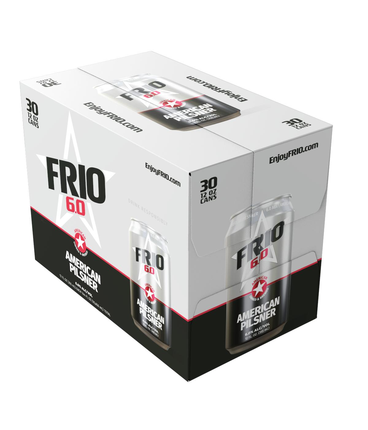 Frio 6.0 Beer 30 pk Cans - Shop Malt beverages & coolers at H-E-B