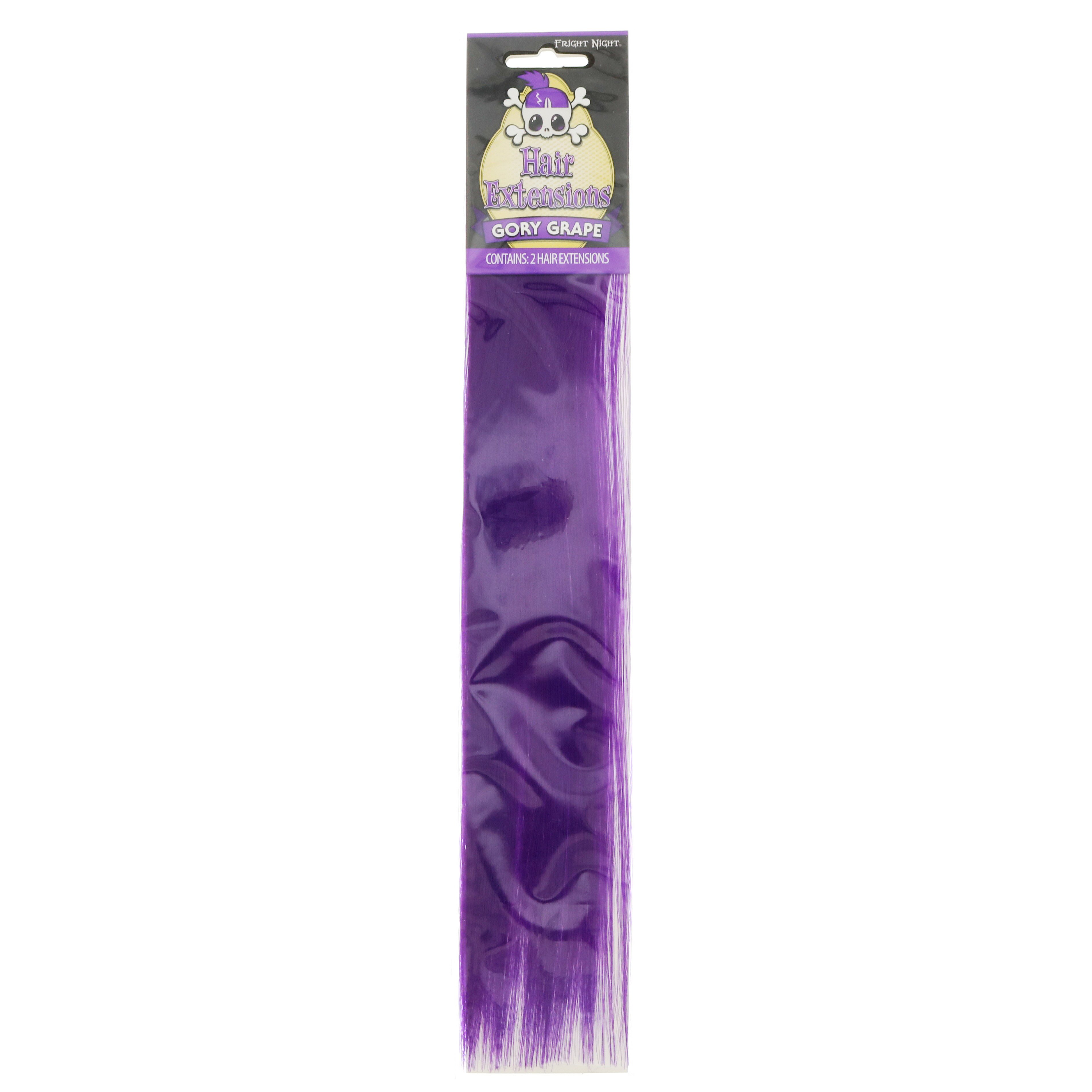 Fright Night Hair Extensions Gory Grape - Shop Hair accessories at H-E-B