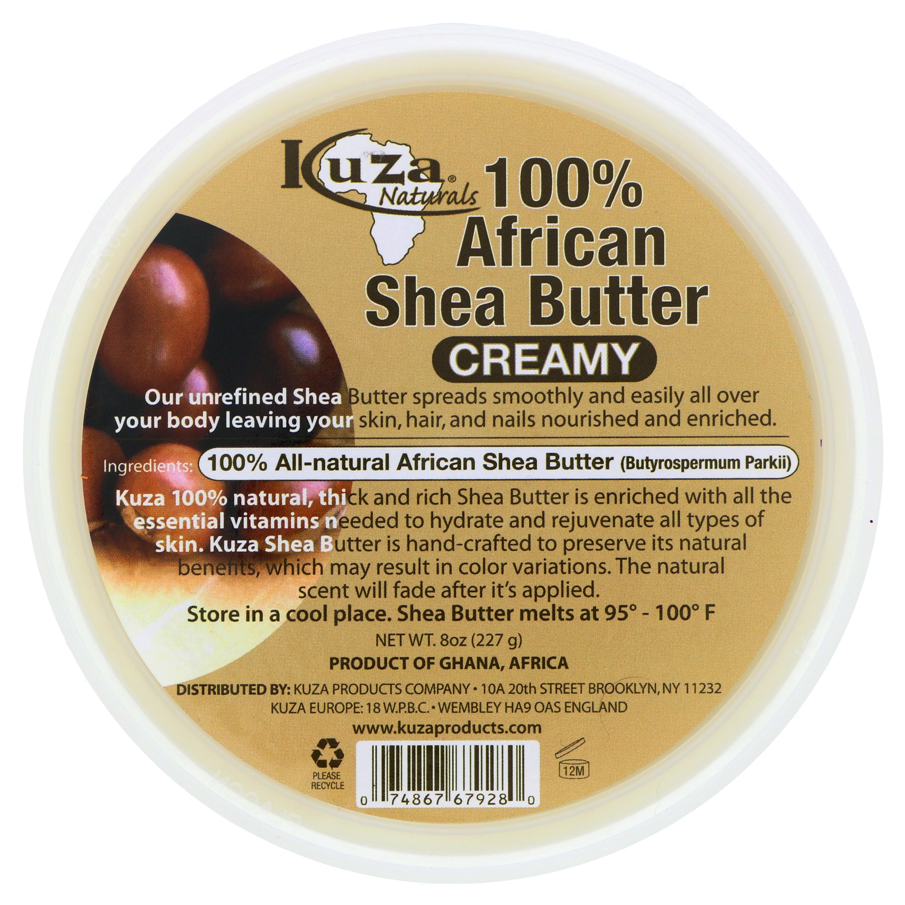 Kuza 100% African Shea Butter, Creamy - Shop Body lotion at H-E-B