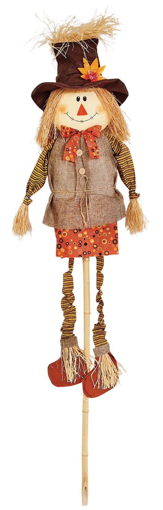 Holiday Market 60" Standing Scarecrow Decor - Shop Seasonal decor at H-E-B