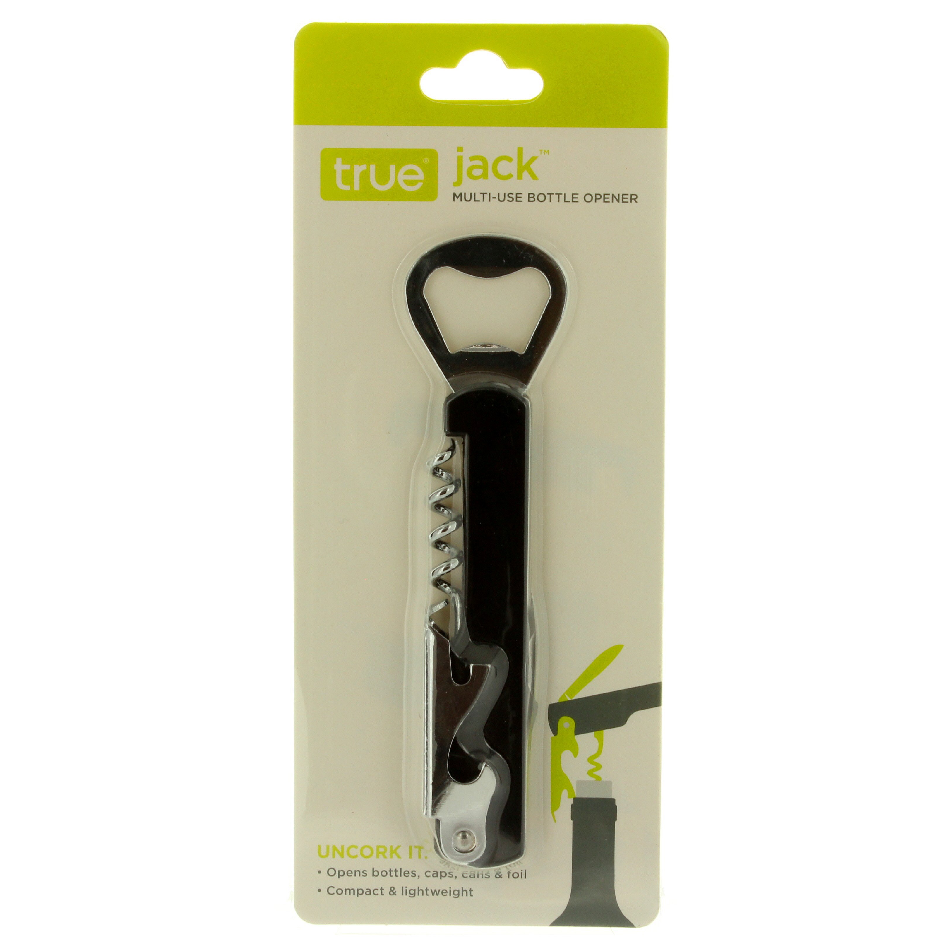 True Fabrications Jack Beer and Wine Bottle Opener - Shop Bar tools at ...