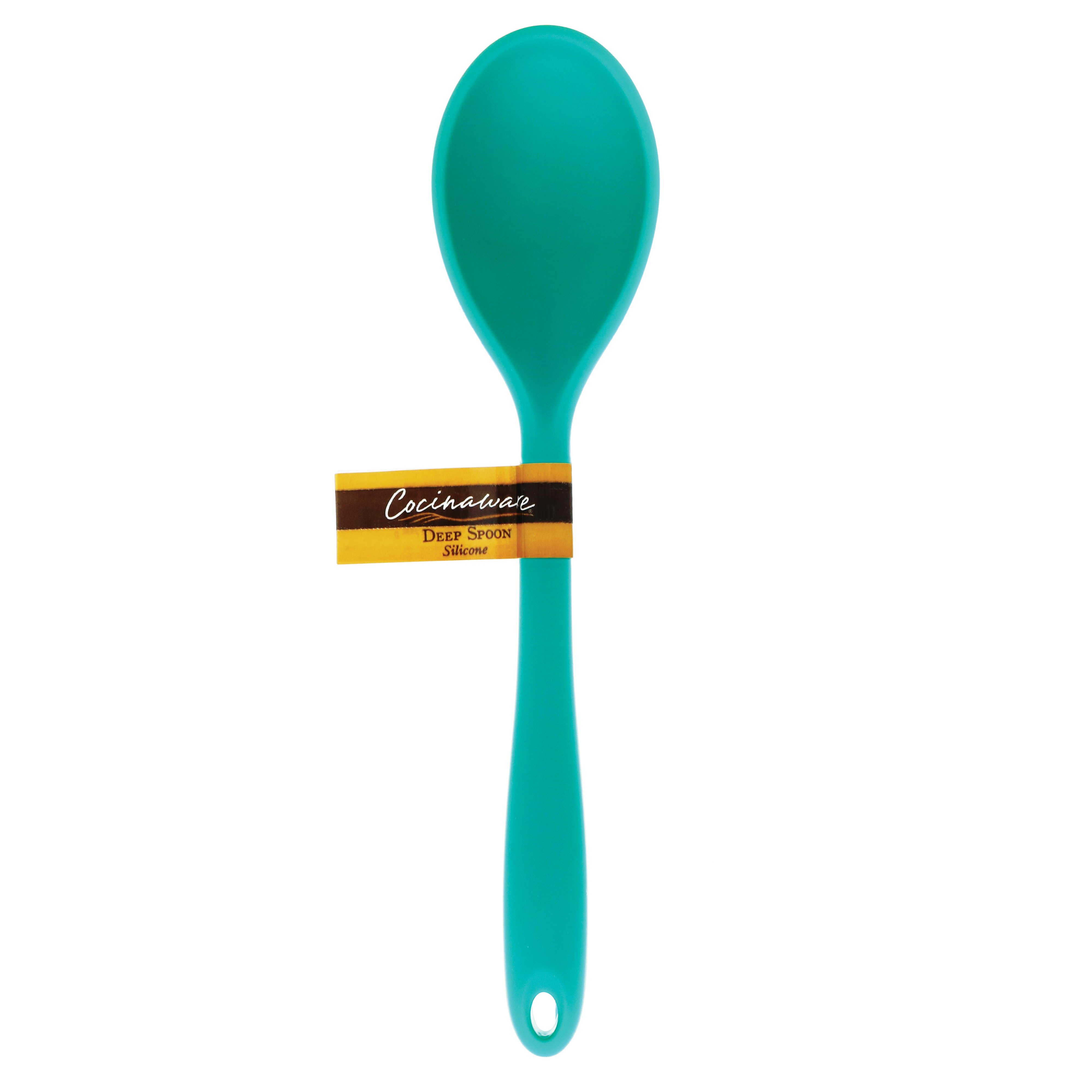 Cocinaware Aqua Silicone Deep Spoon - Shop Utensils & Gadgets at H-E-B