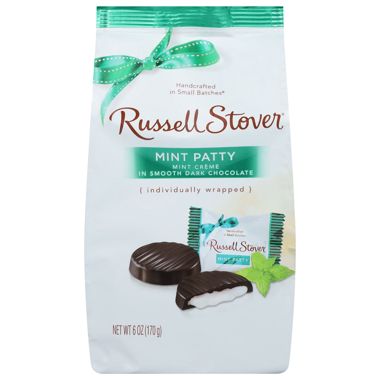 Russell Stover Mint Patties Mini Gusset - Shop Snacks & Candy at H-E-B