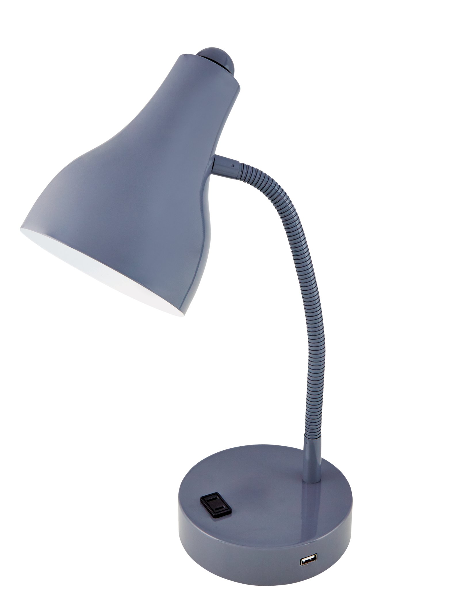 All About U Task Lamp with Outlet & USB Port - Shop Lamps & Lights at H-E-B
