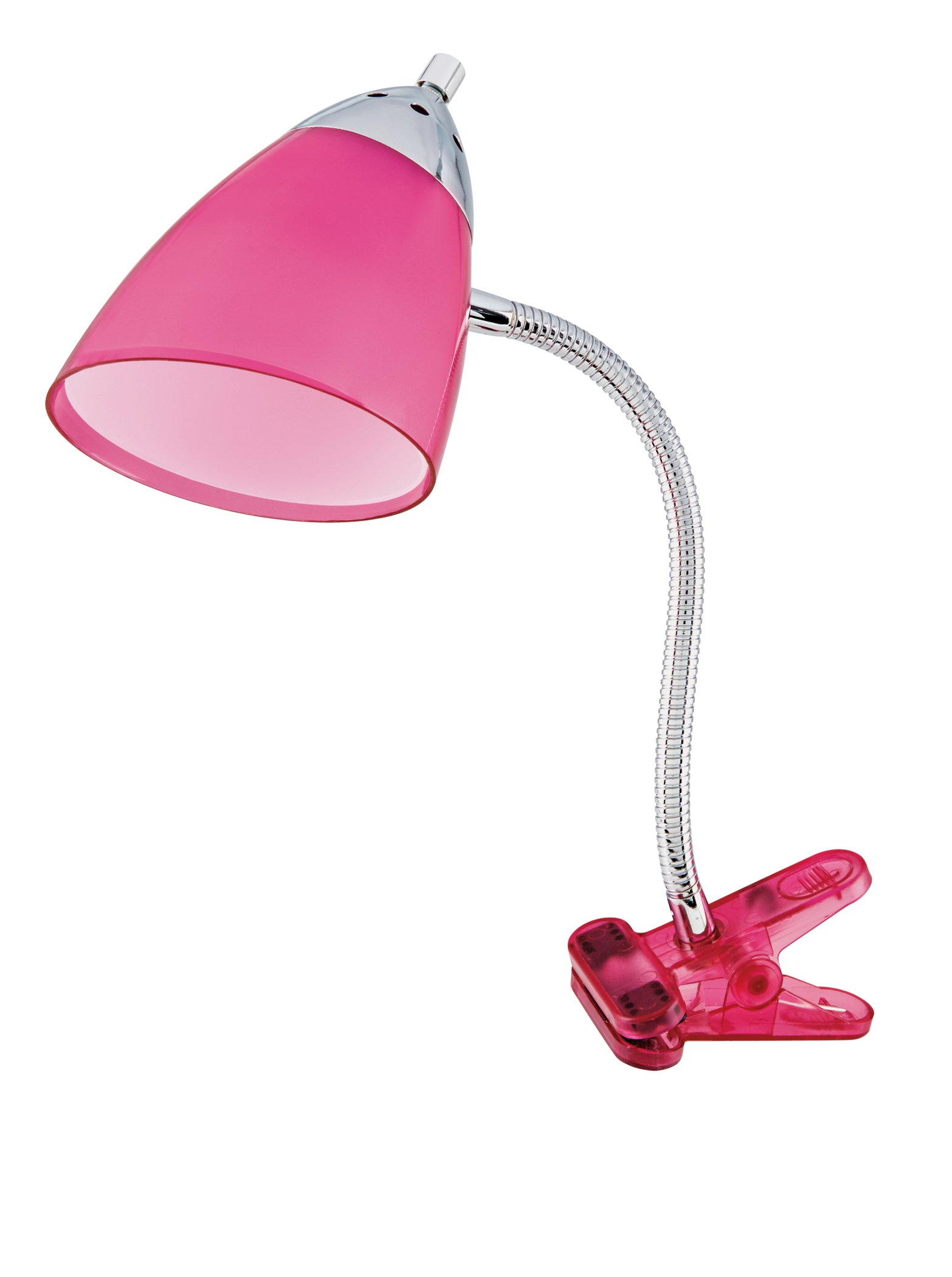 All About U Pink Clip Lamp - Shop Lamps & Lights at H-E-B