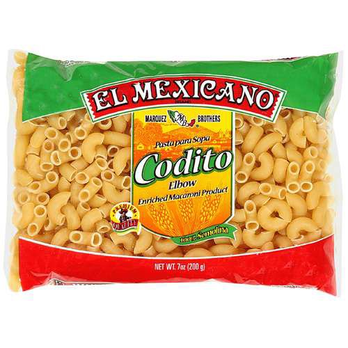 El Mexicano Coditos Enriched Macaroni Pasta - Shop Pasta & Rice at H-E-B