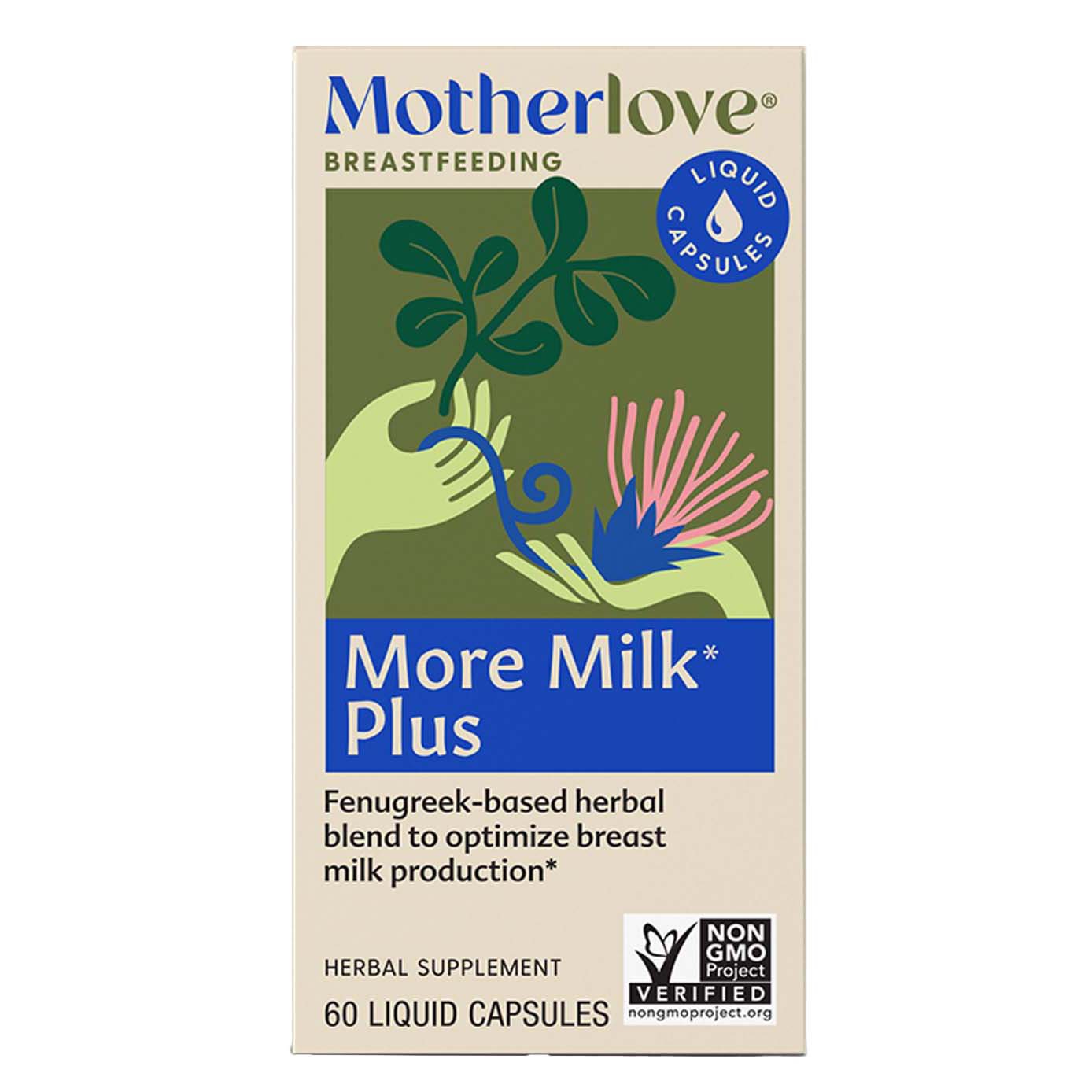 Motherlove More Milk Plus for Breastfeeding, 60 ct | Central Market ...