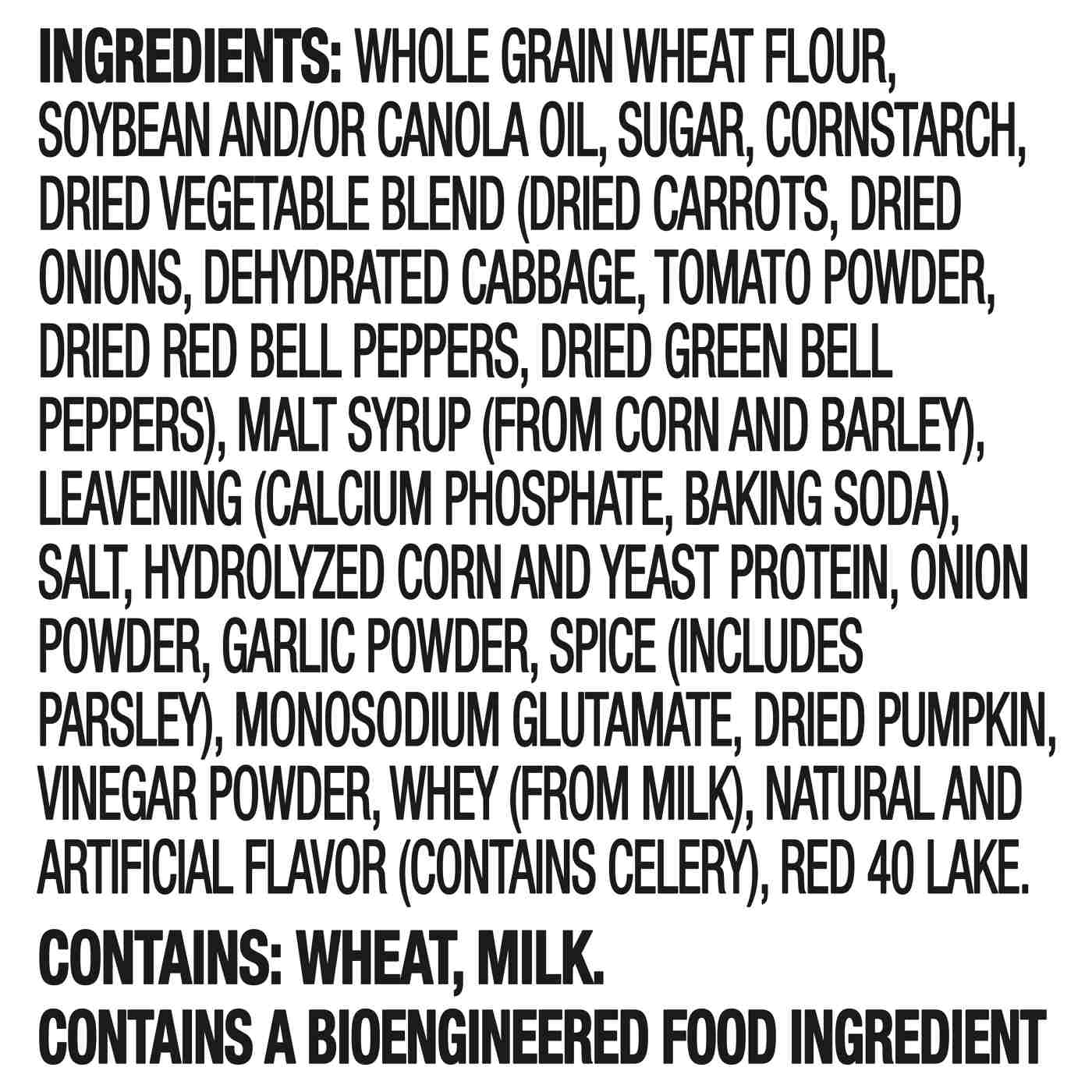 Ritz Toasted Chips Veggie Crackers - Shop Crackers & breadsticks at H-E-B