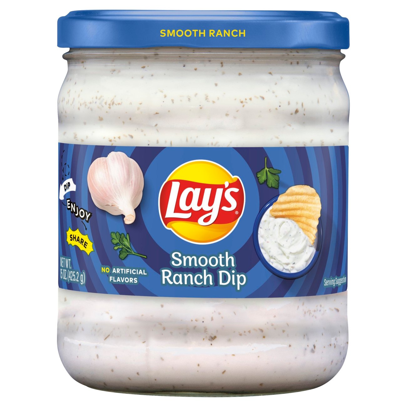 Lay's Smooth Ranch Dip - Shop Salsa & dip at H-E-B