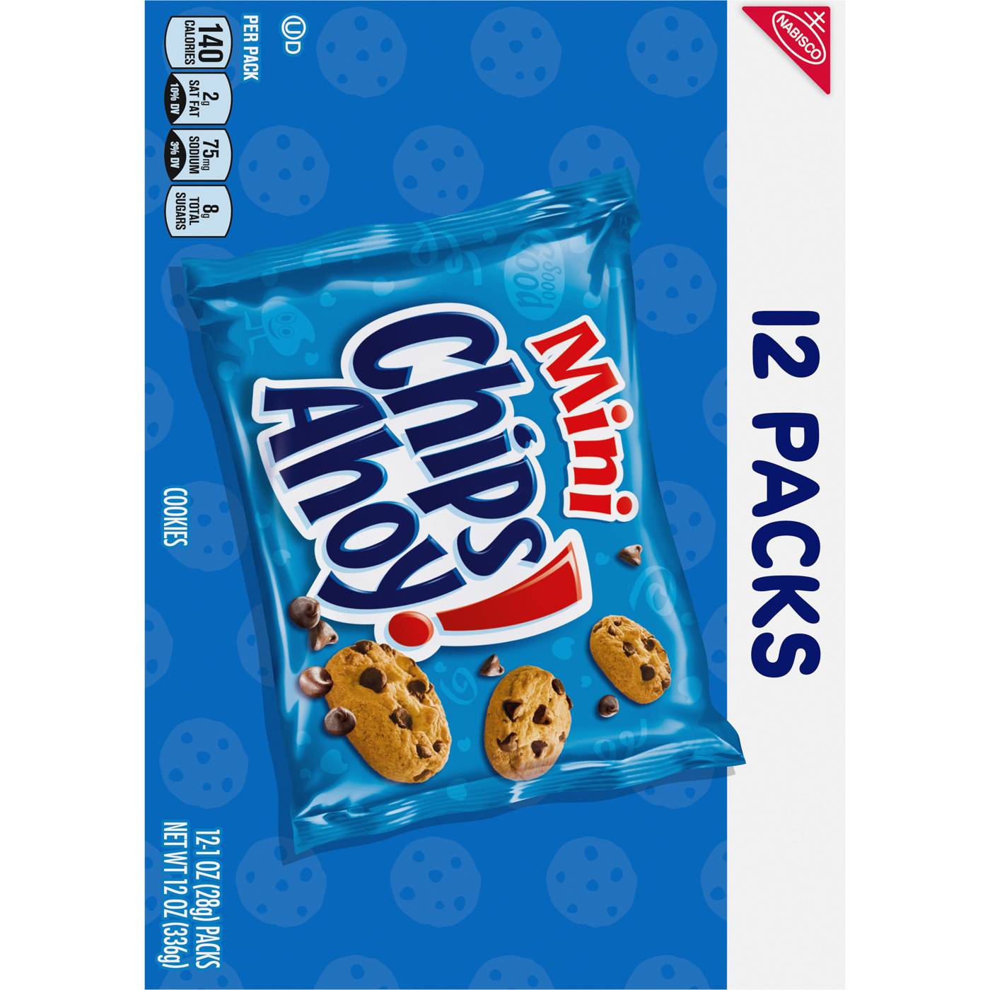 Chips Ahoy! Mini Original Chocolate Chip Cookies Snack Packs - Shop ...