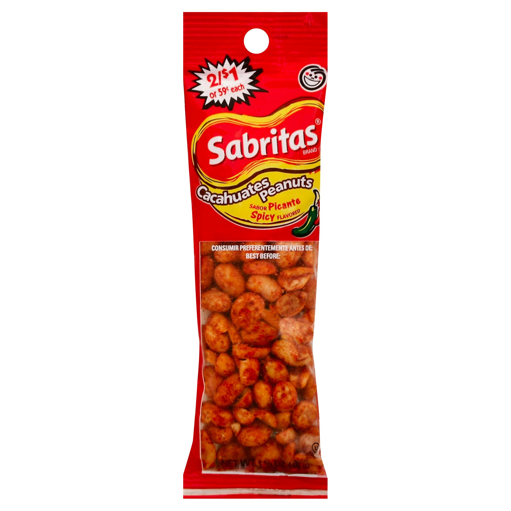 Sabritas Spicy Peanuts - Shop Nuts & seeds at H-E-B
