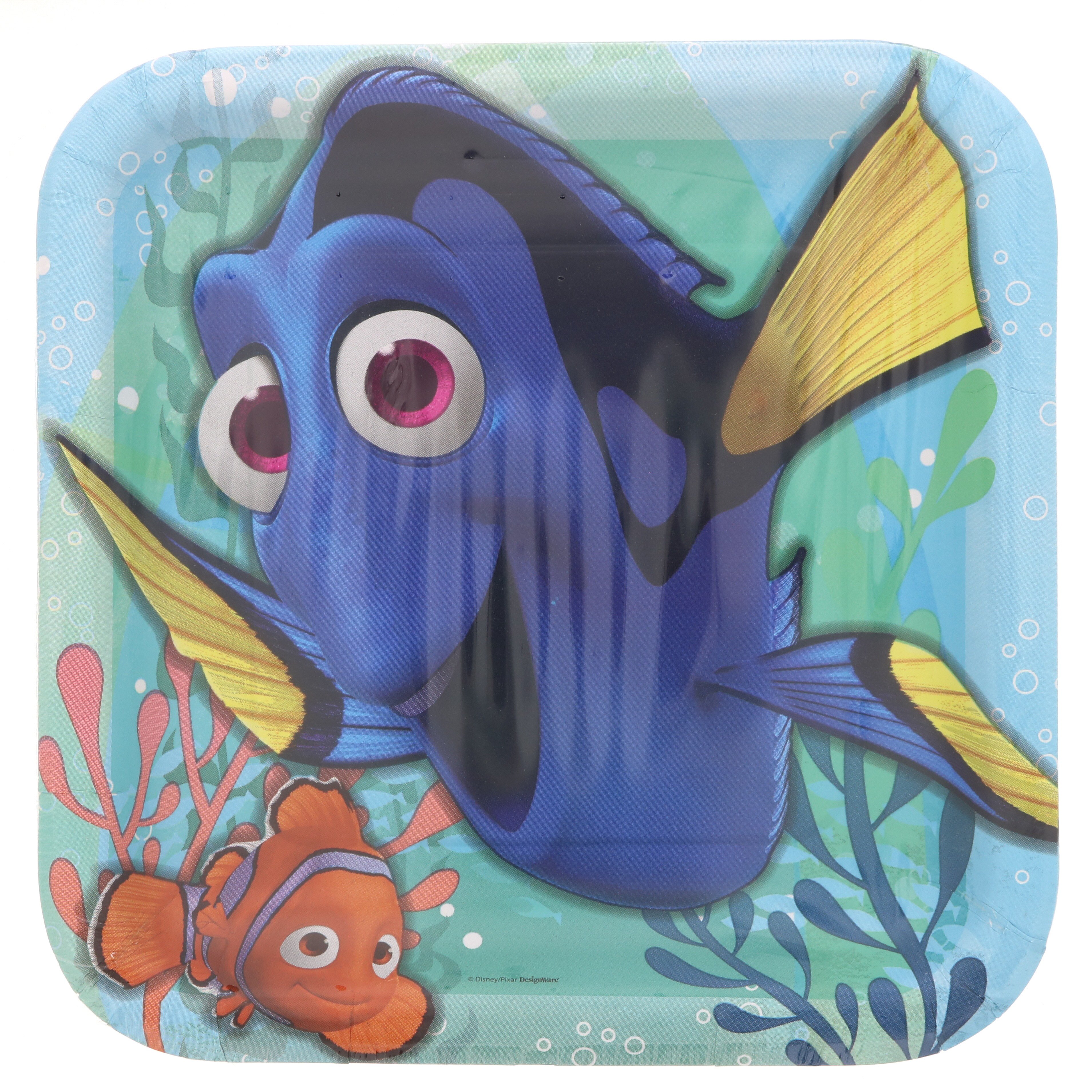 American Greetings Finding Dory 9 in Square Plates - Shop Disposable ...