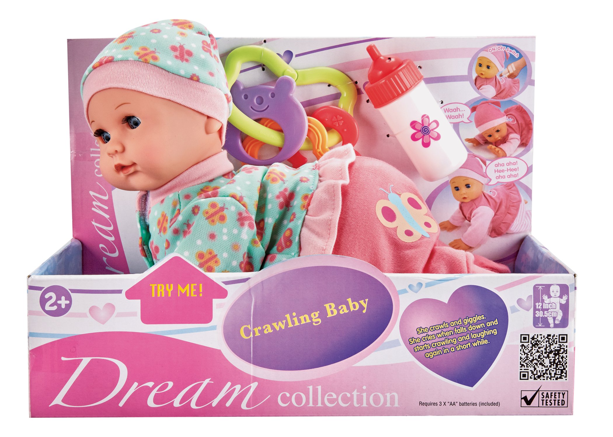 Gi Go Toys Dream Collection 12" Crawling Baby - Shop Action figures ...