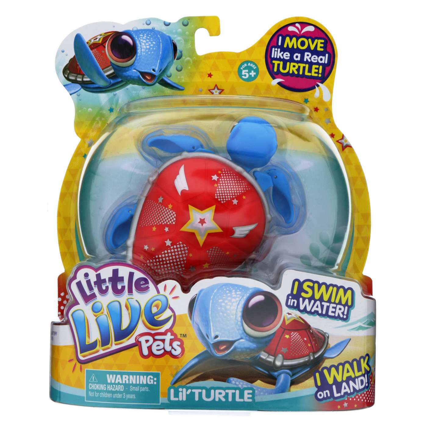 Moose Toys Little Live Pets Lil' Turtle Single Pack - Shop Playsets at ...