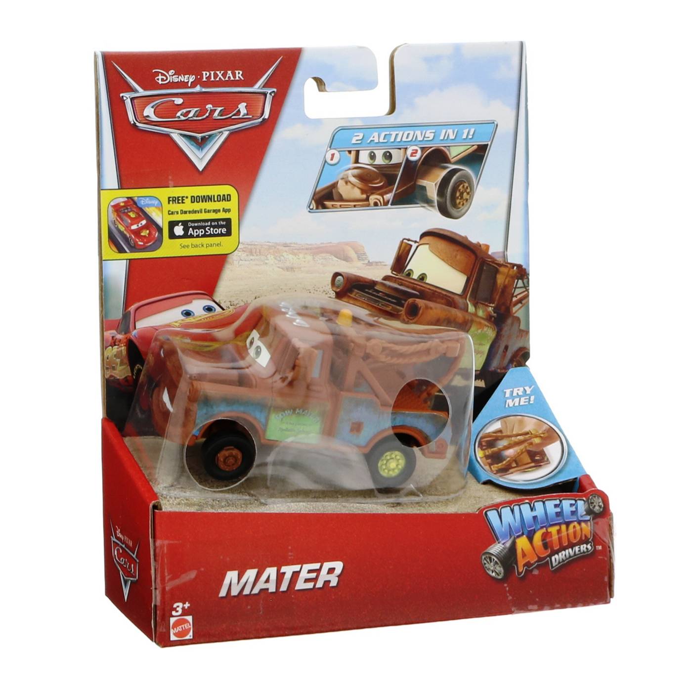 Mattel Disney Cars Wheel Action Drivers Assorted Characters - Shop Toy ...
